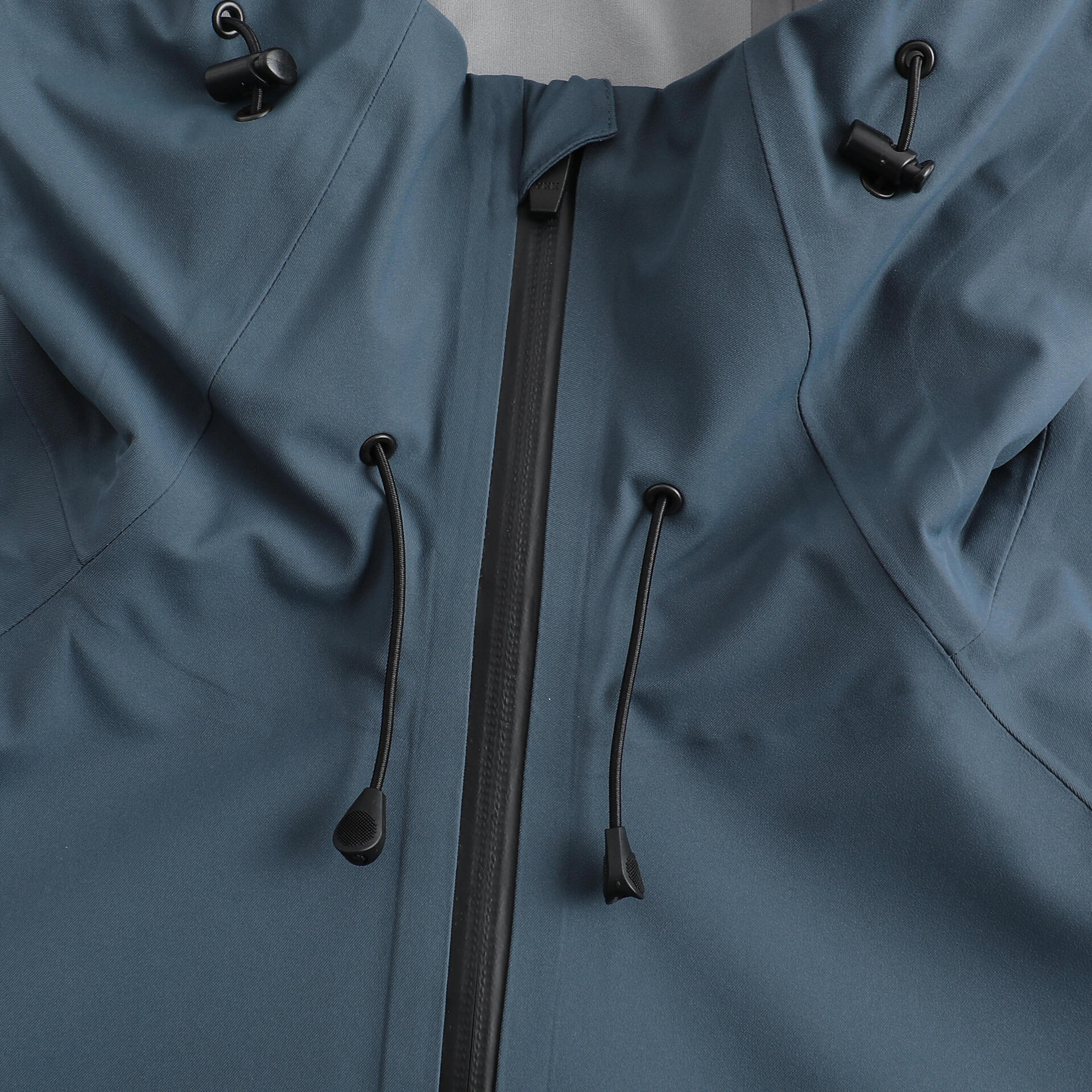 Men's Waterproof Hiking Jacket - MH500 - Hurricane Blue