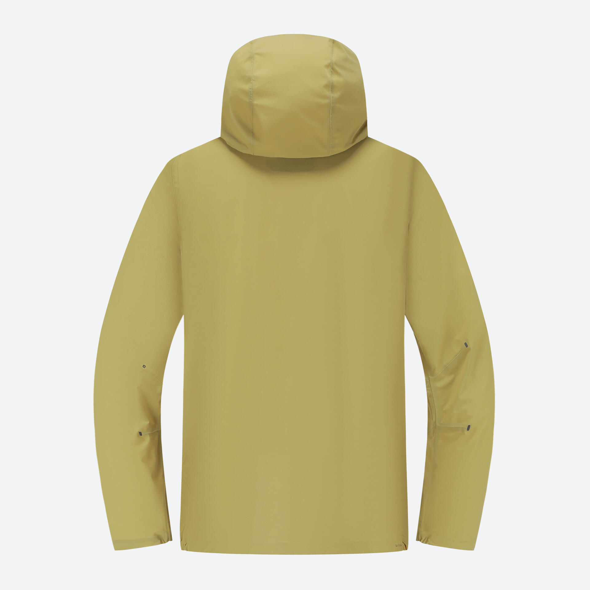 Men's Hiking Waterproof Jacket - MH500 LIGHT - Mangrove Khaki