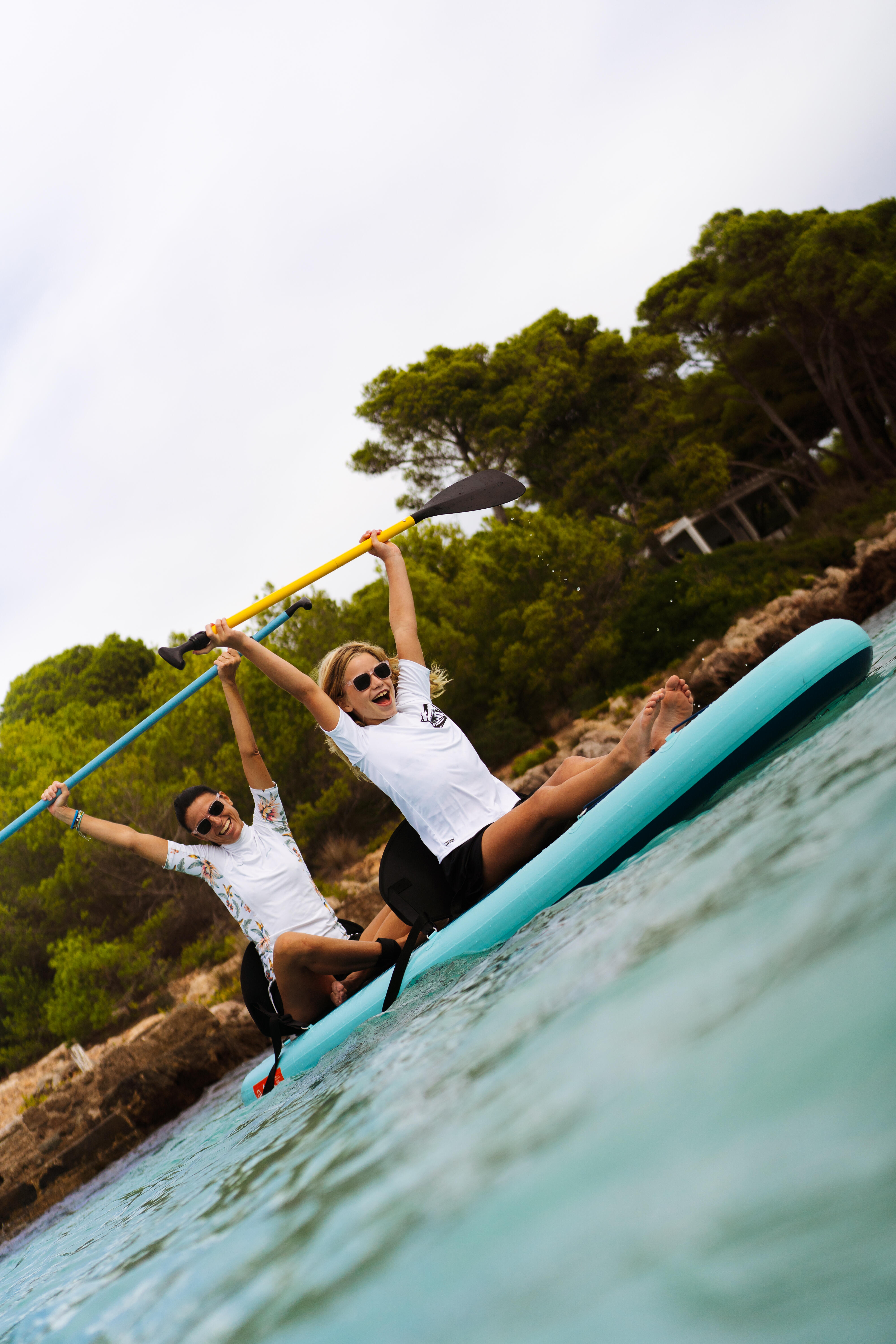 Double Hook Stand-Up Paddle Seat - Black - Itiwit - Decathlon