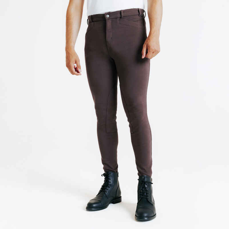 Men's Jodhpurs 100 - Brown - Decathlon