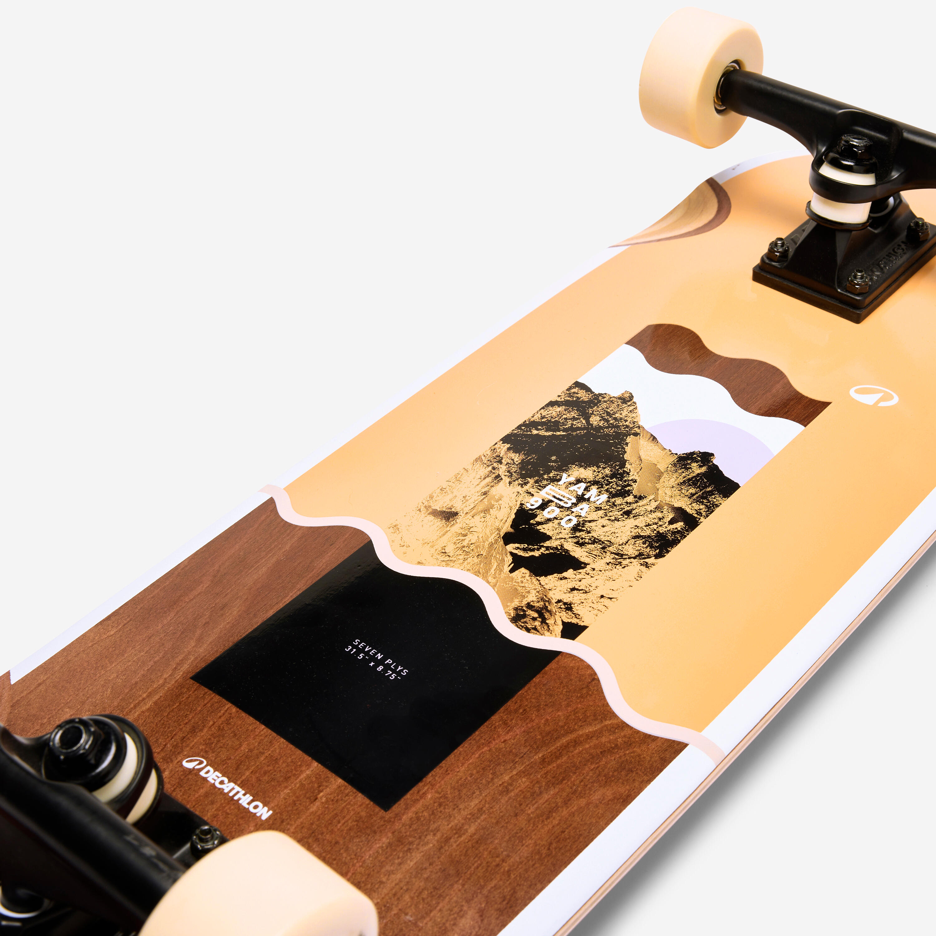 Cruiser Yamba 900 FLOOD, medium concave, 58mm wheels - Decathlon