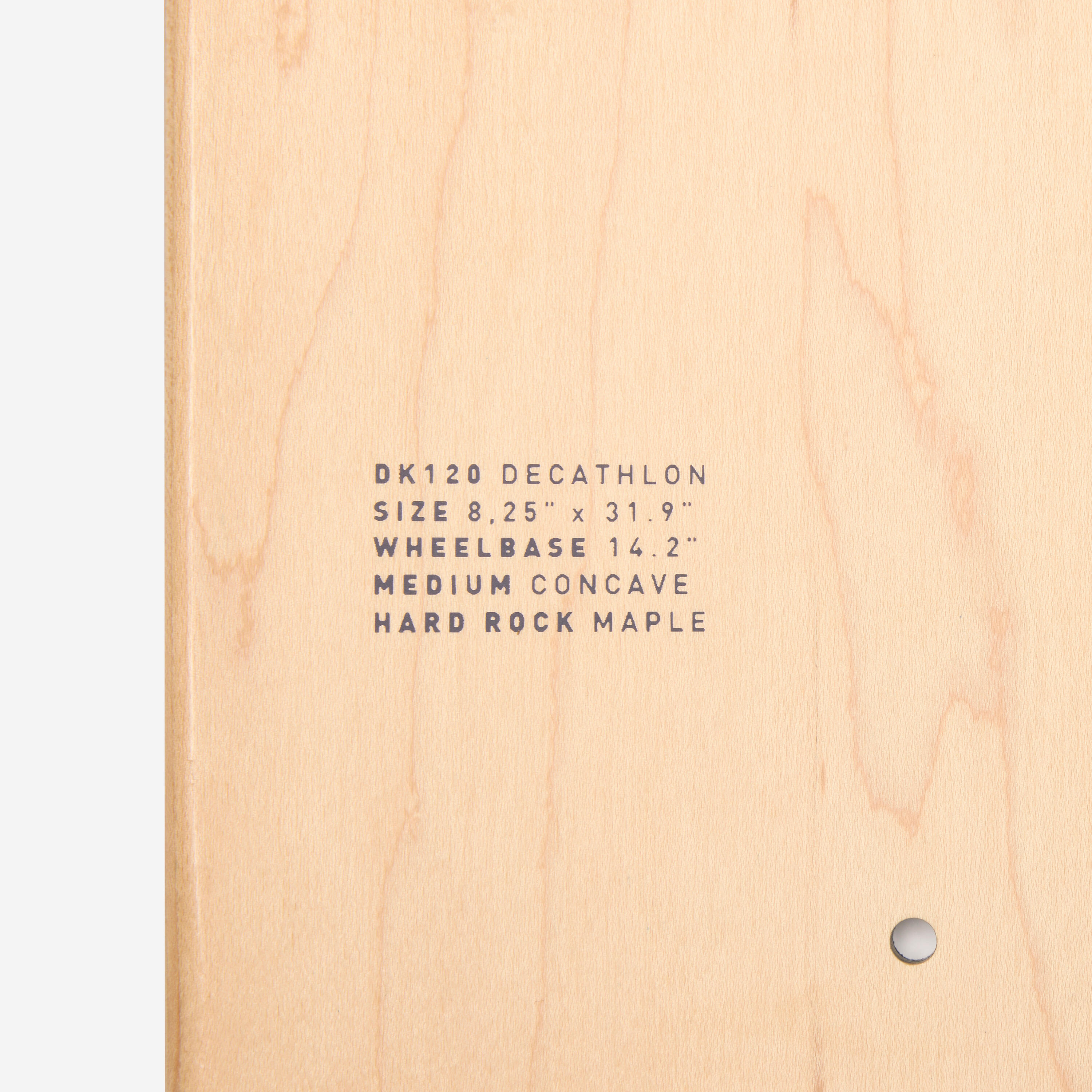 FSC-certified Canadian maple skateboard deck DK120 size 8.25" blue ...