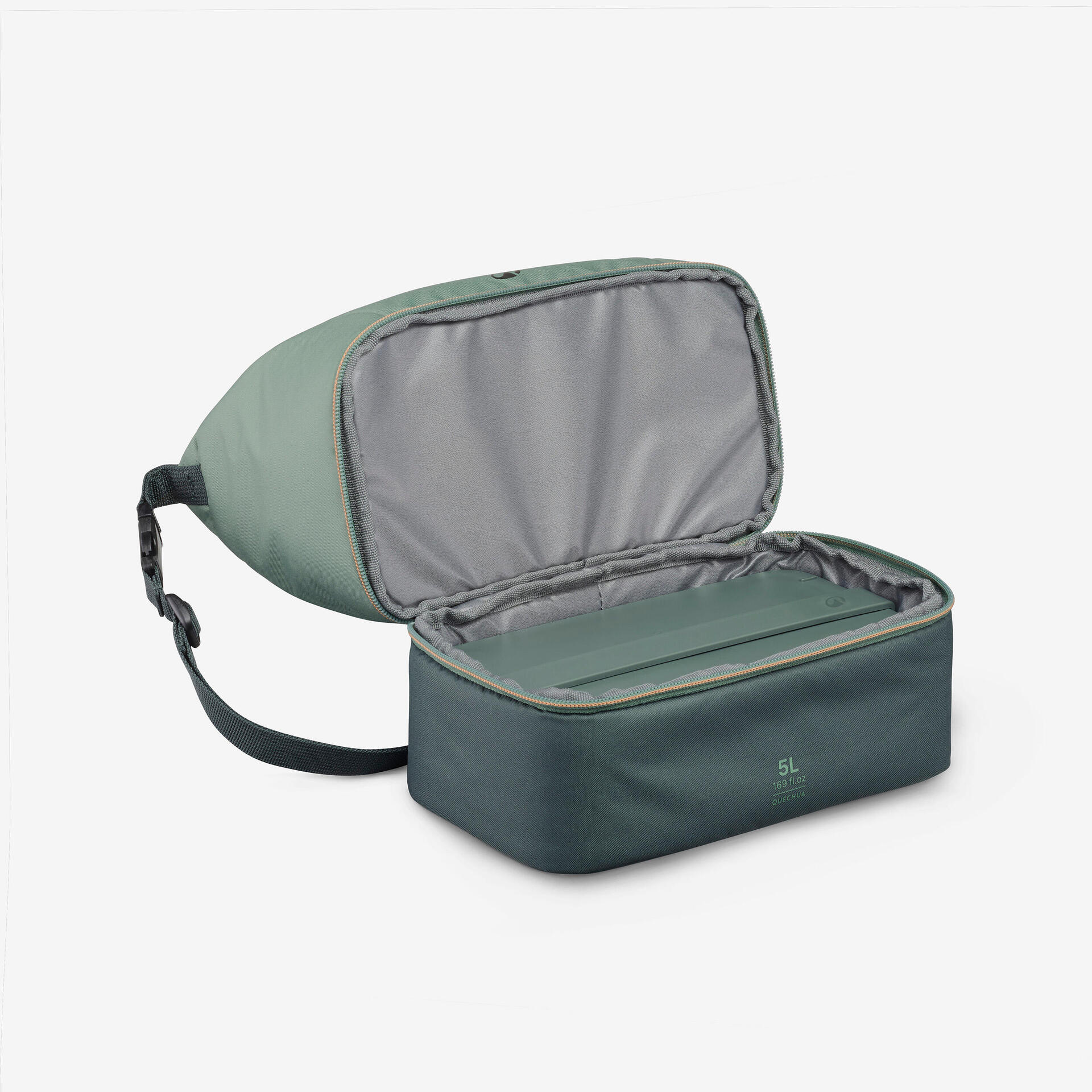 5 L insulated lunchbox 100 with 1 L plastic food storage container included
