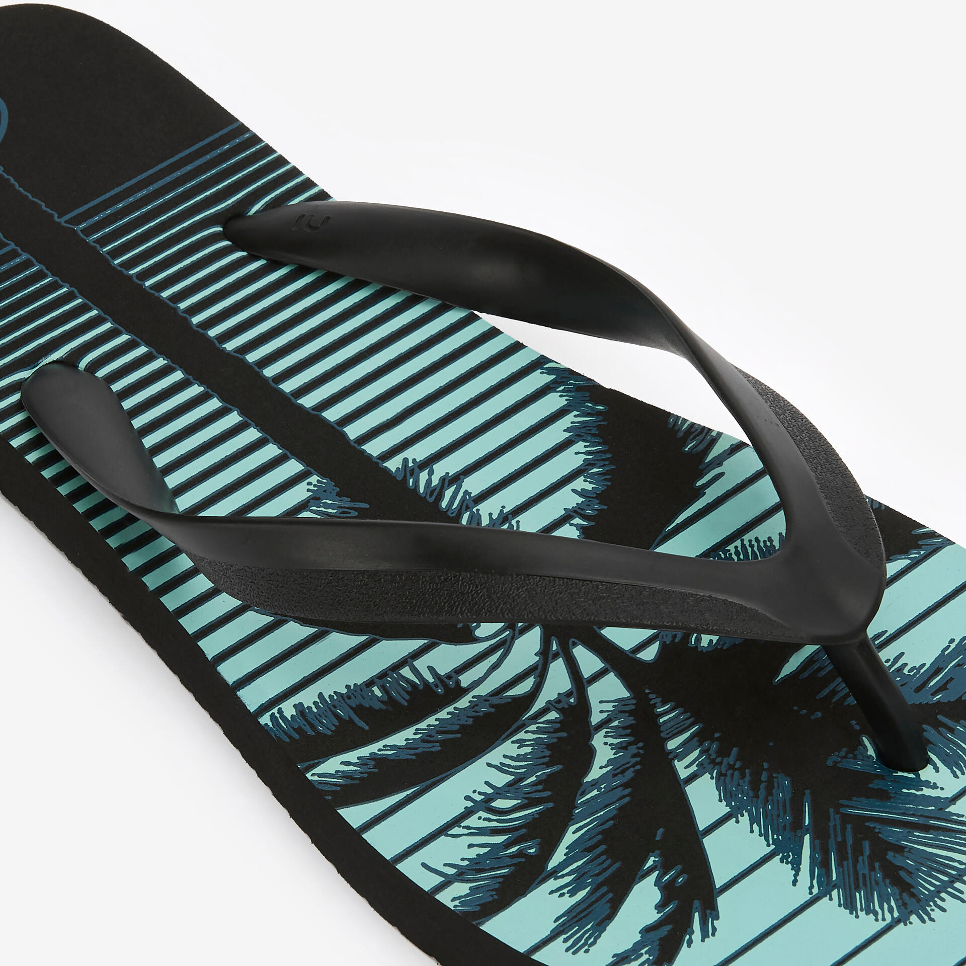 Men's flip-flops - 120 Palmline black