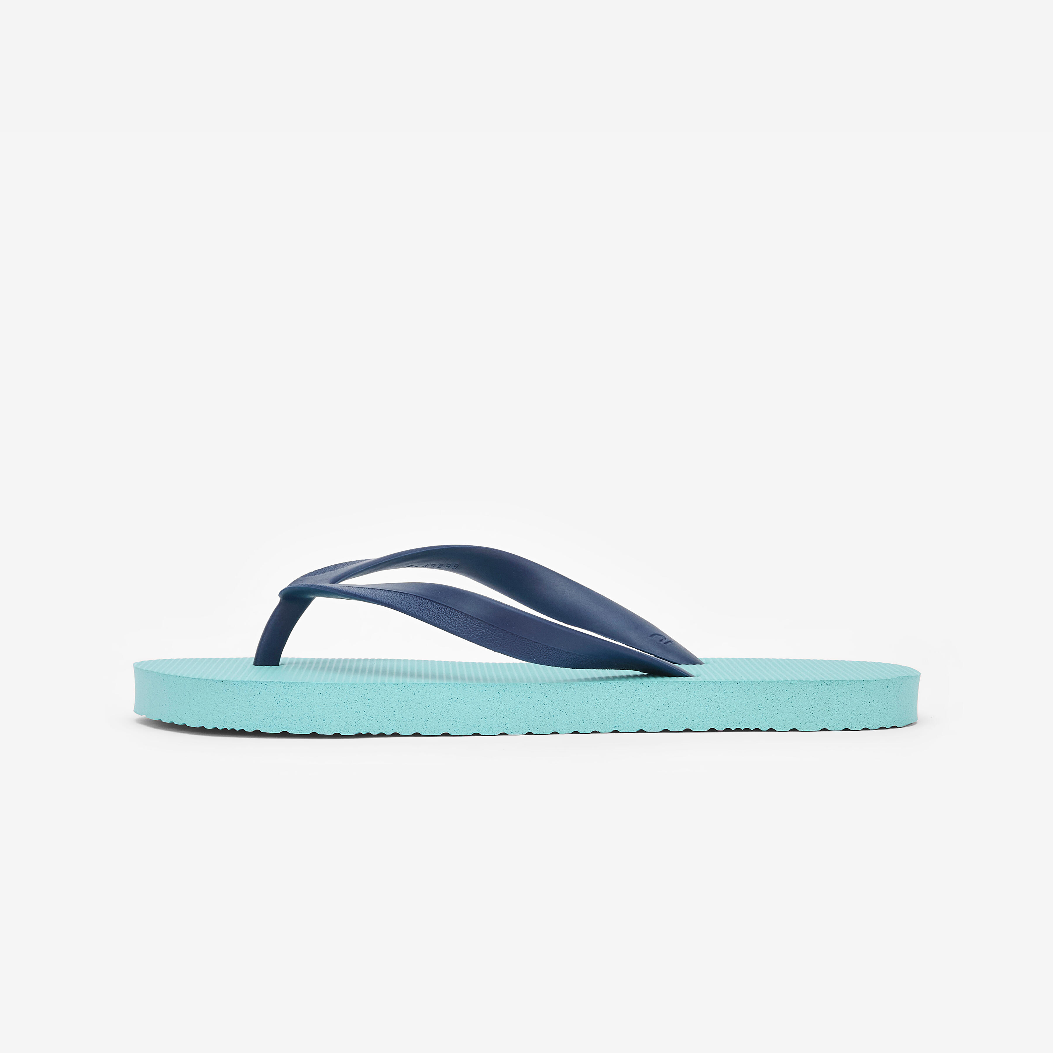 Kids’ Flip-Flops, 100 - Lagoon blue, Navy blue - Olaian - Decathlon