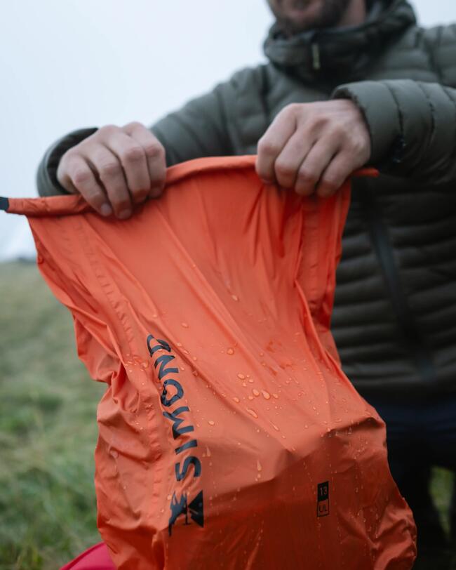 Ultra-light, 7 litre waterproof bag, yellow SIMOND | Decathlon