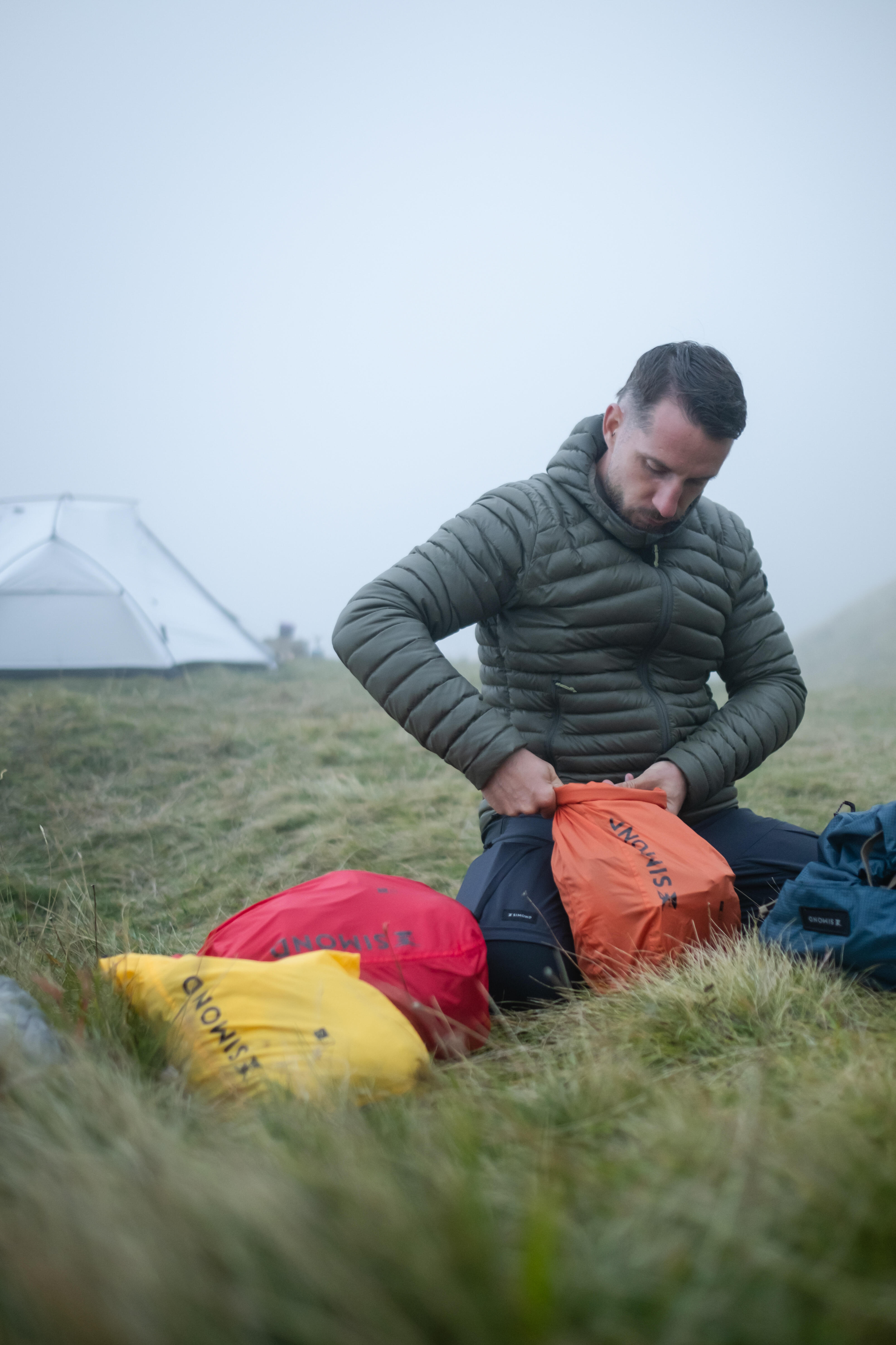Ultra-Light Waterproof Bag 22 L - Chilli red - Simond - Decathlon