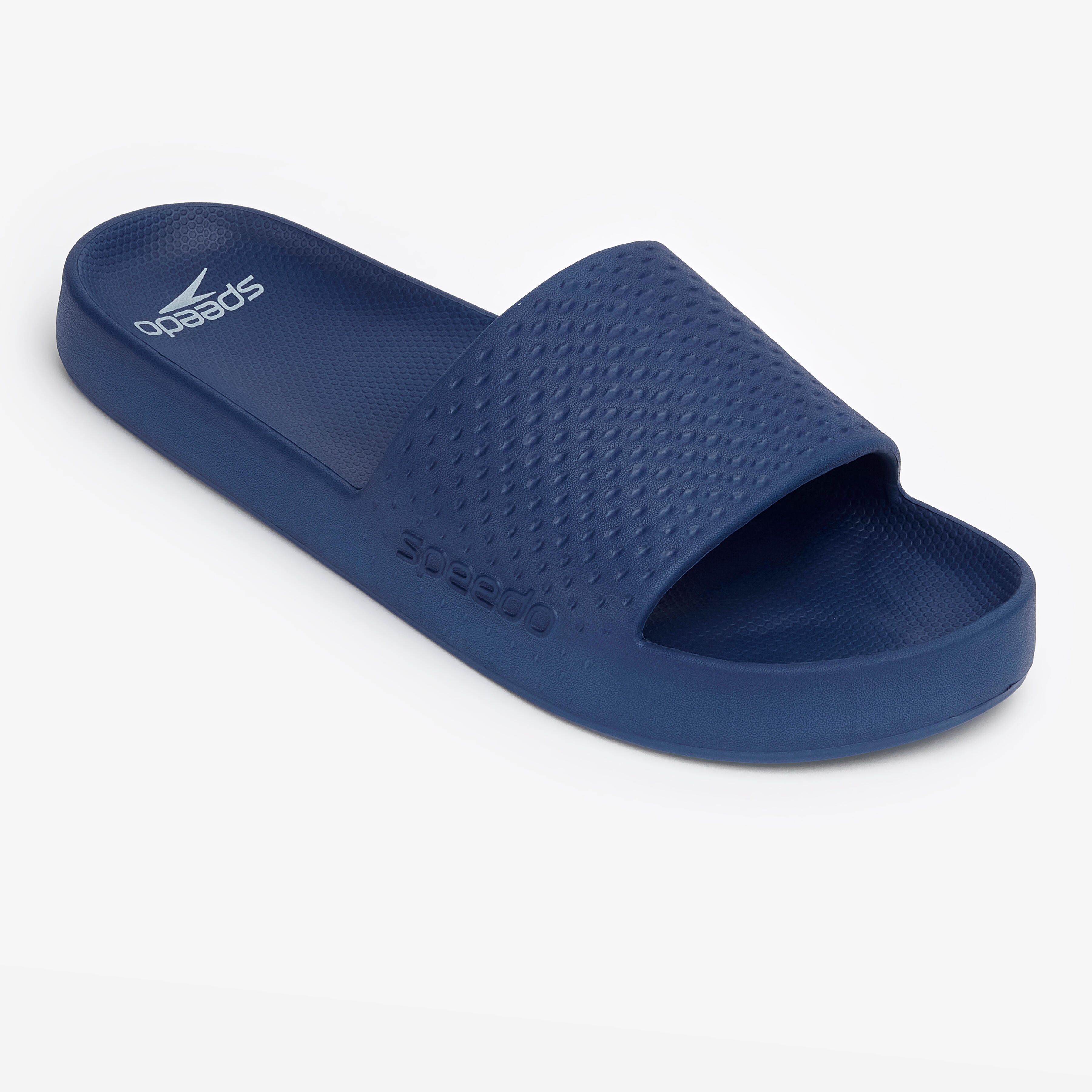 Men’s pool slides - Speedo Entry essential blue - Decathlon