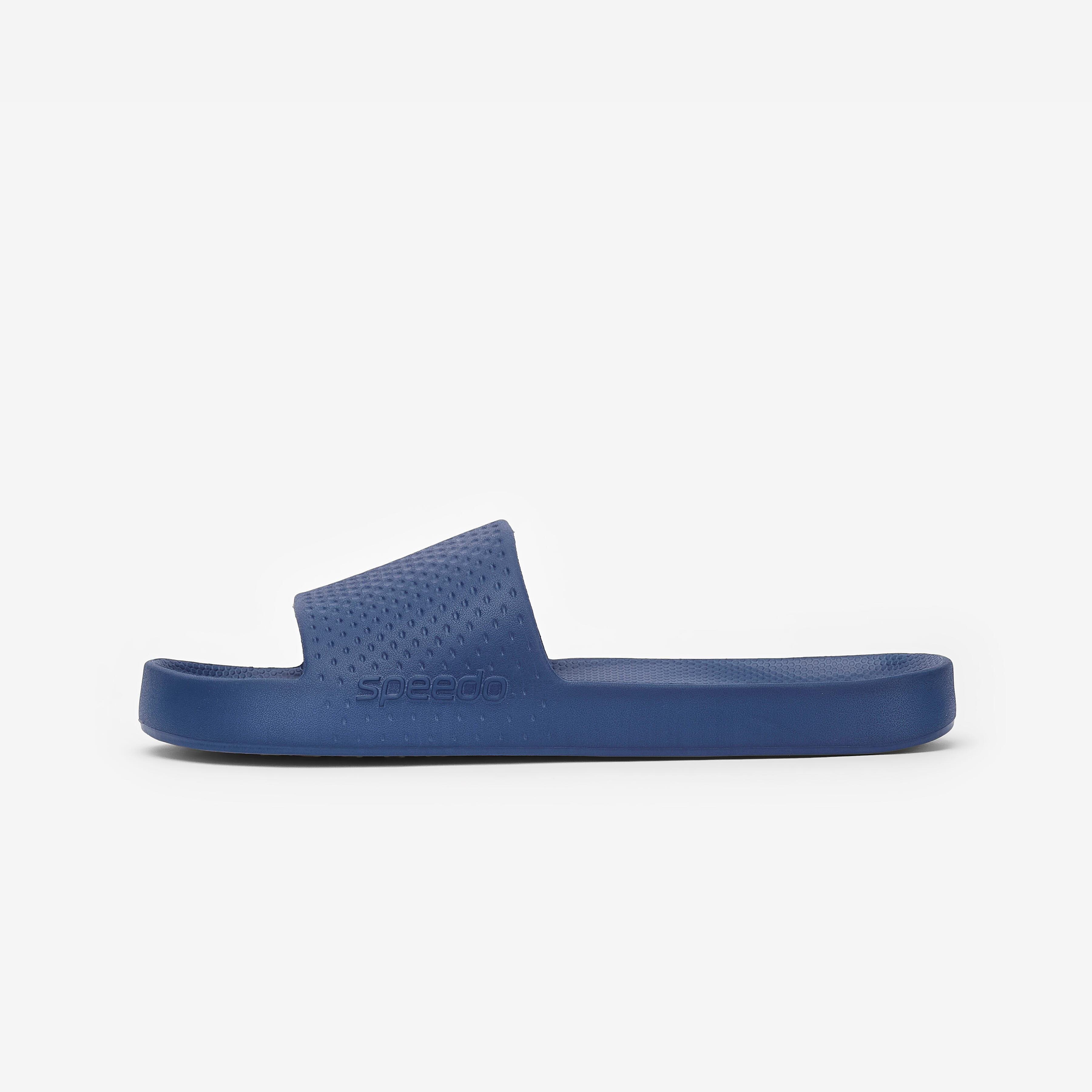Men’s pool slides - Speedo Entry essential blue - Decathlon