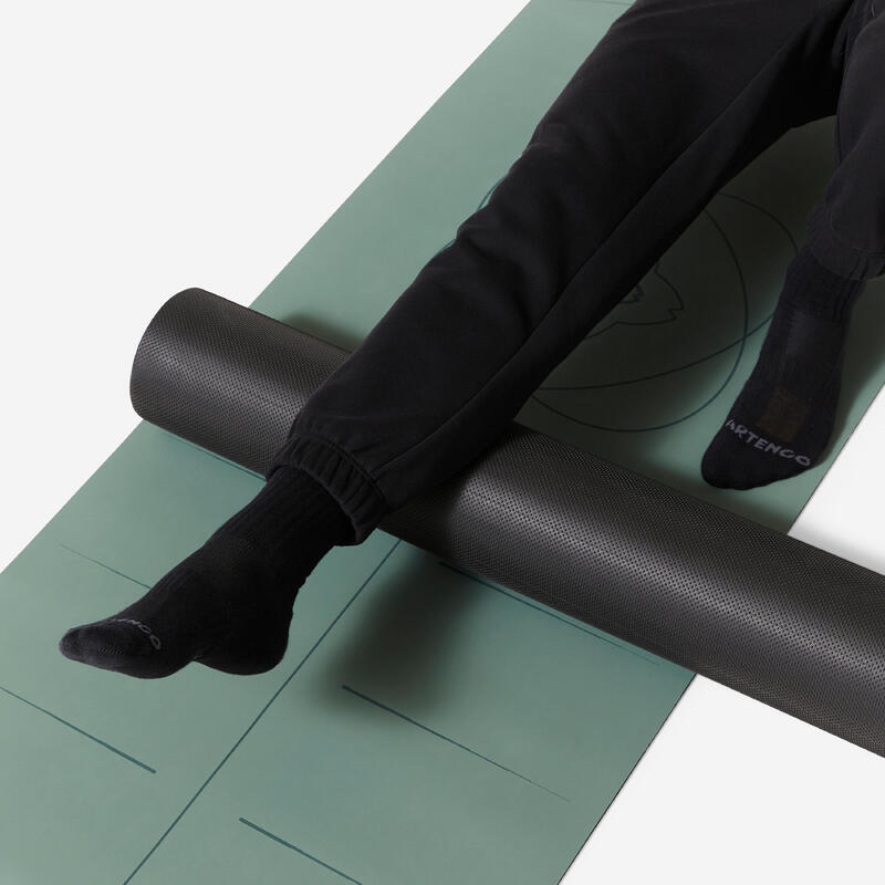Rouleau en mousse de Pilates longueur 90 cm diamètre 15 cm, Foam roller ...
