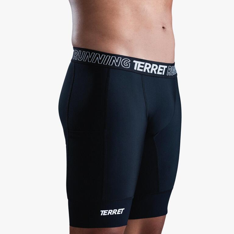 Licra de Running para Hombre Terret Run Pro negro - Decathlon