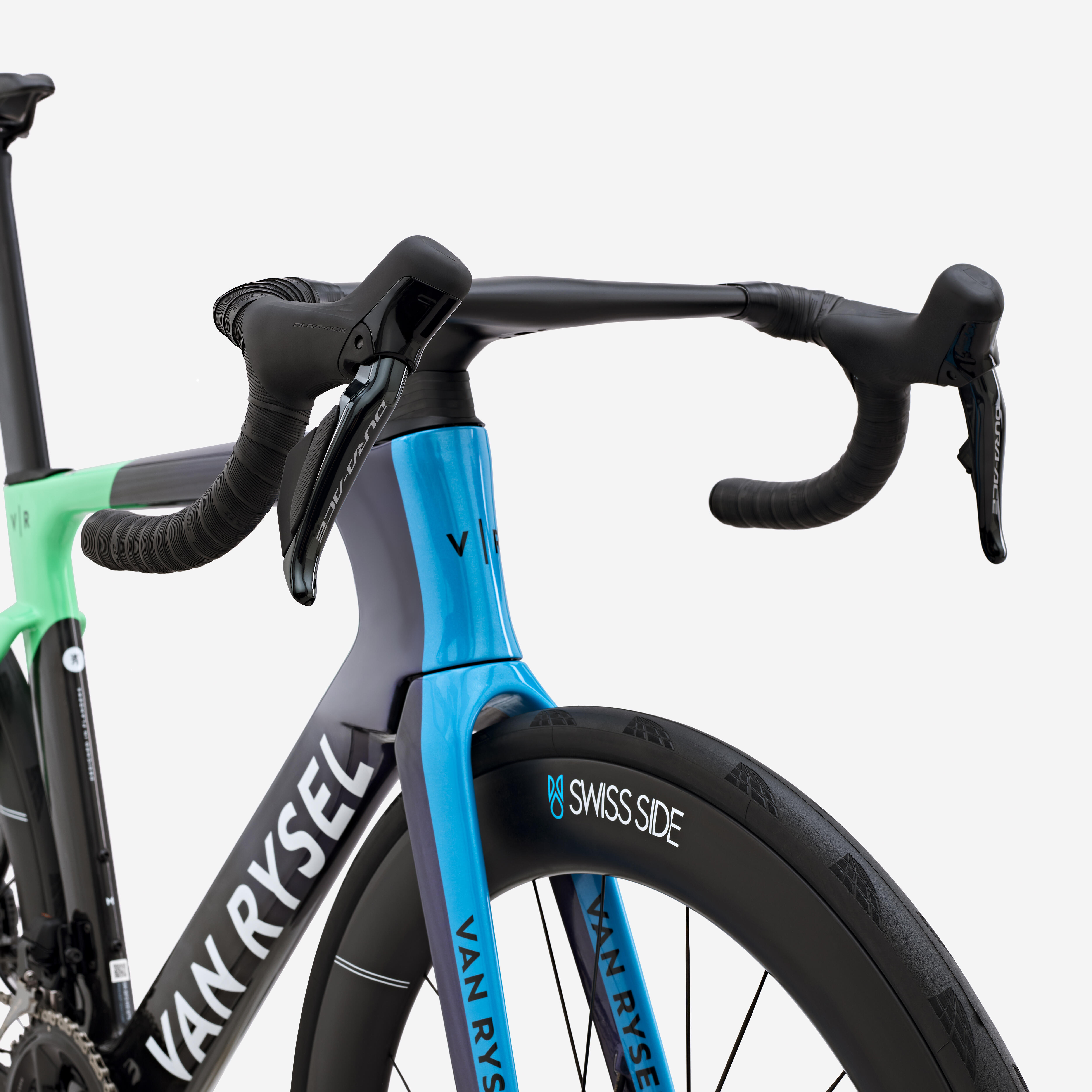 Šosejas velosipēds “ShimanoDuraAce Di2 12v, RCR-F Pro Decathlon AG2R ...