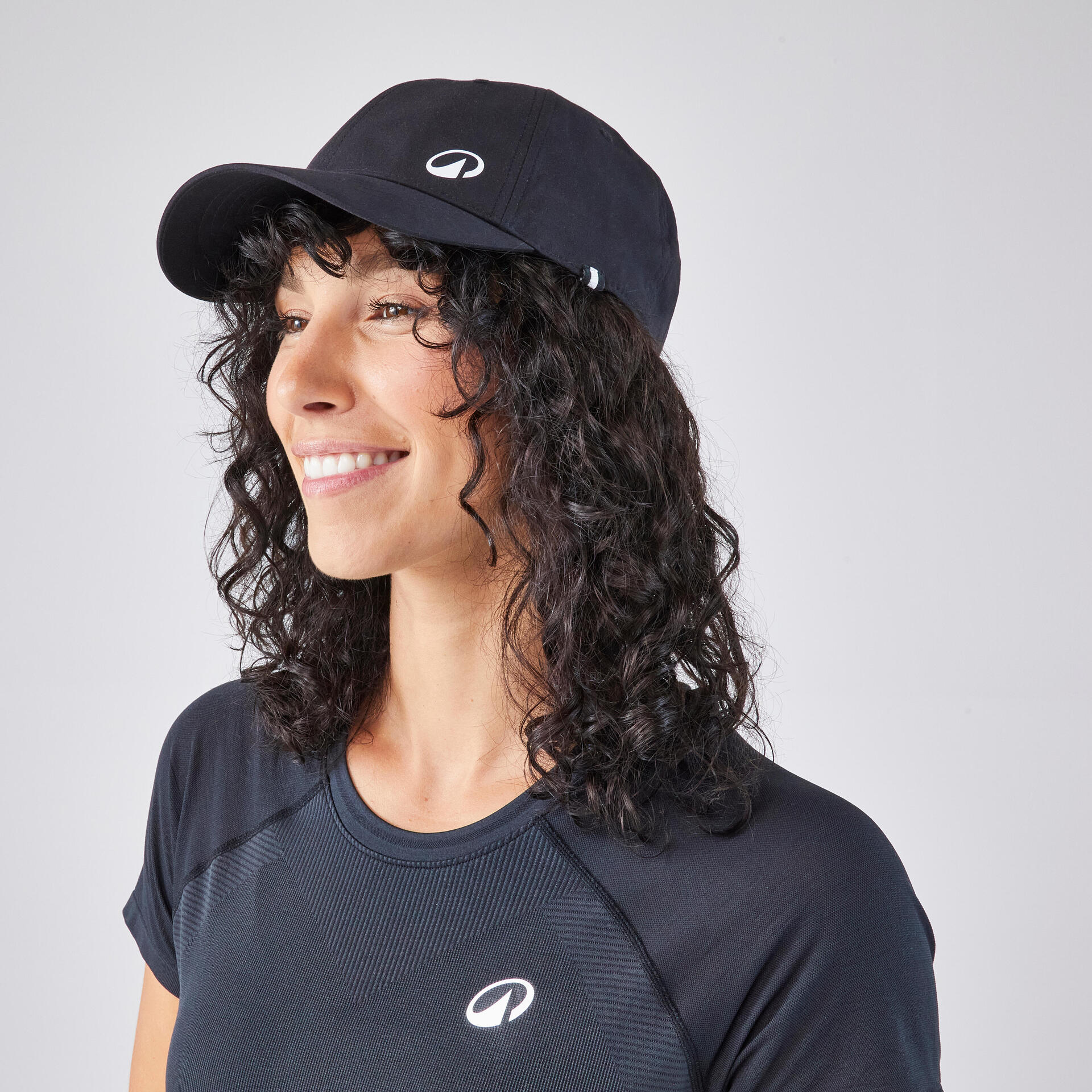 58 cm Tennis Cap TC 500 - Black