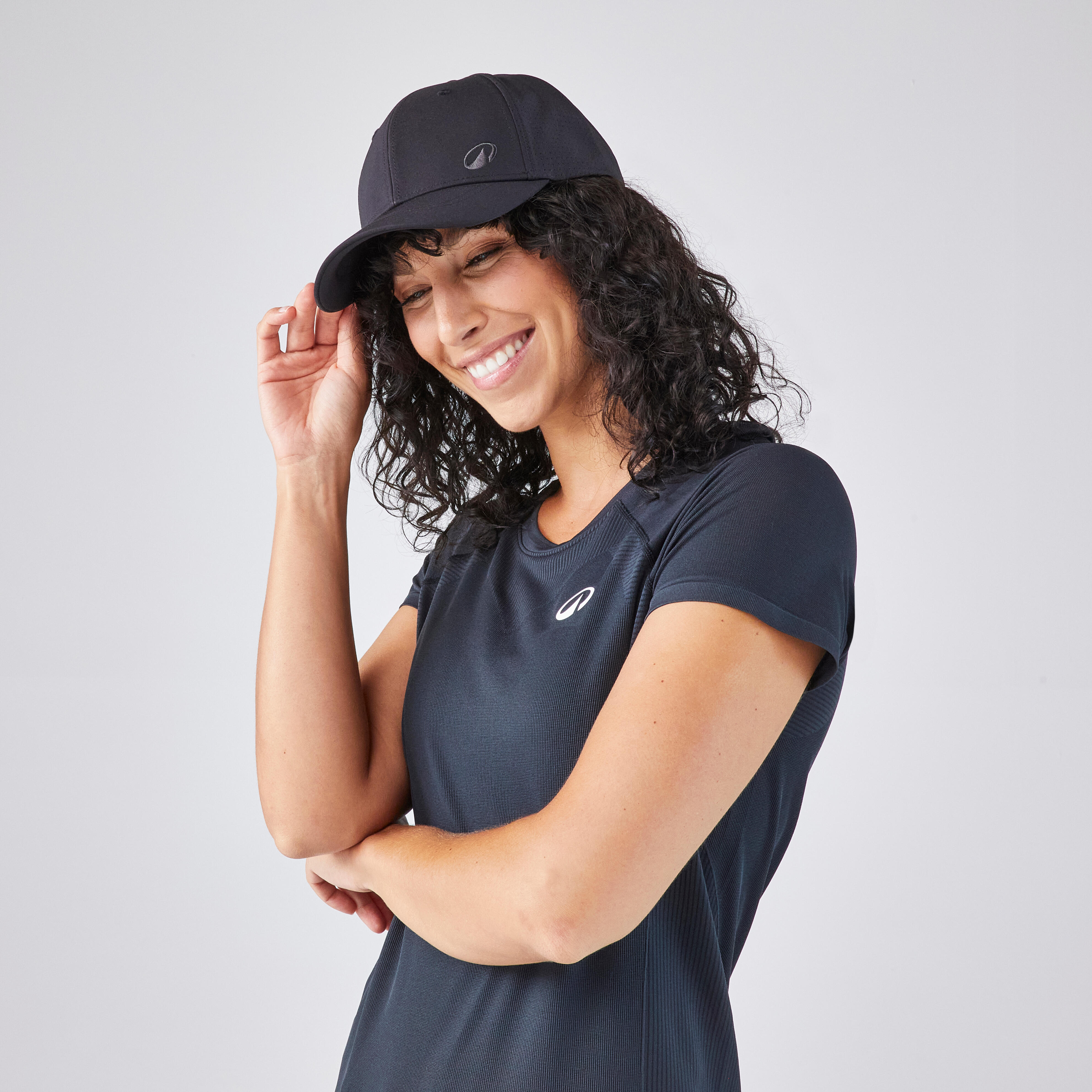 Tennis Cap TC 900 58 cm - Black - Decathlon