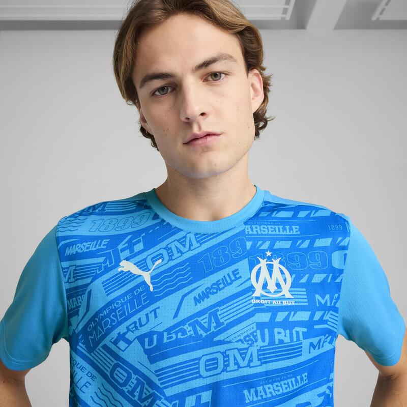 PUMA - Tricou pre-match Olympique de Marseille 24/25 Adulți | Decathlon
