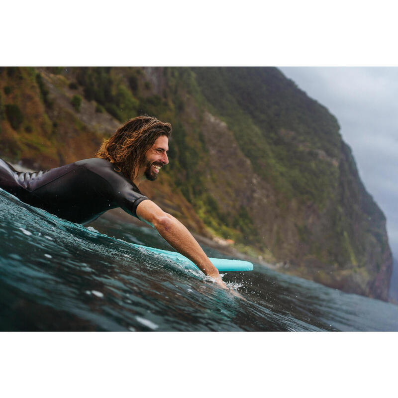 OLAIAN - Placă surf spumă 6'6 swallow tail 55L Turcoaz | Decathlon