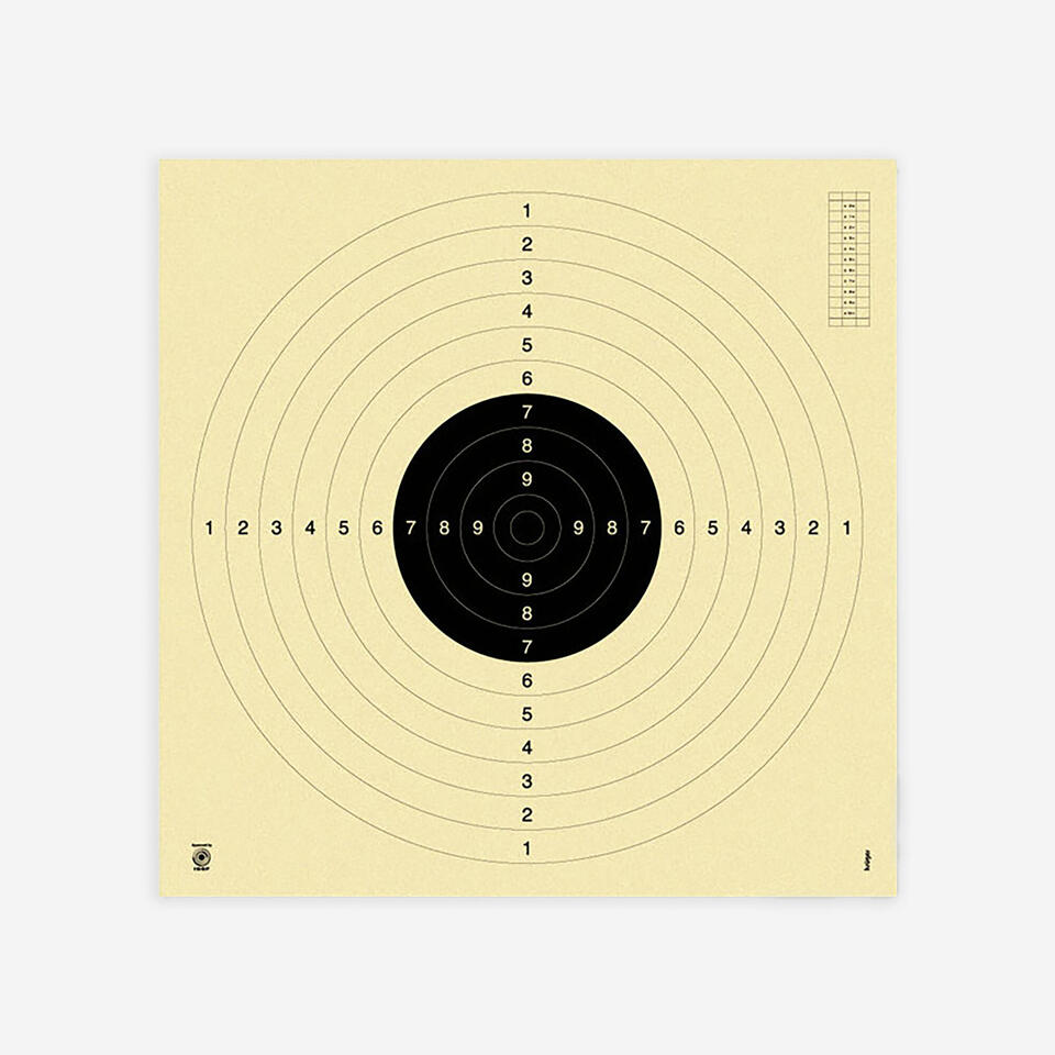 Zielscheiben für das Scheibenschiessen bei Decathlon