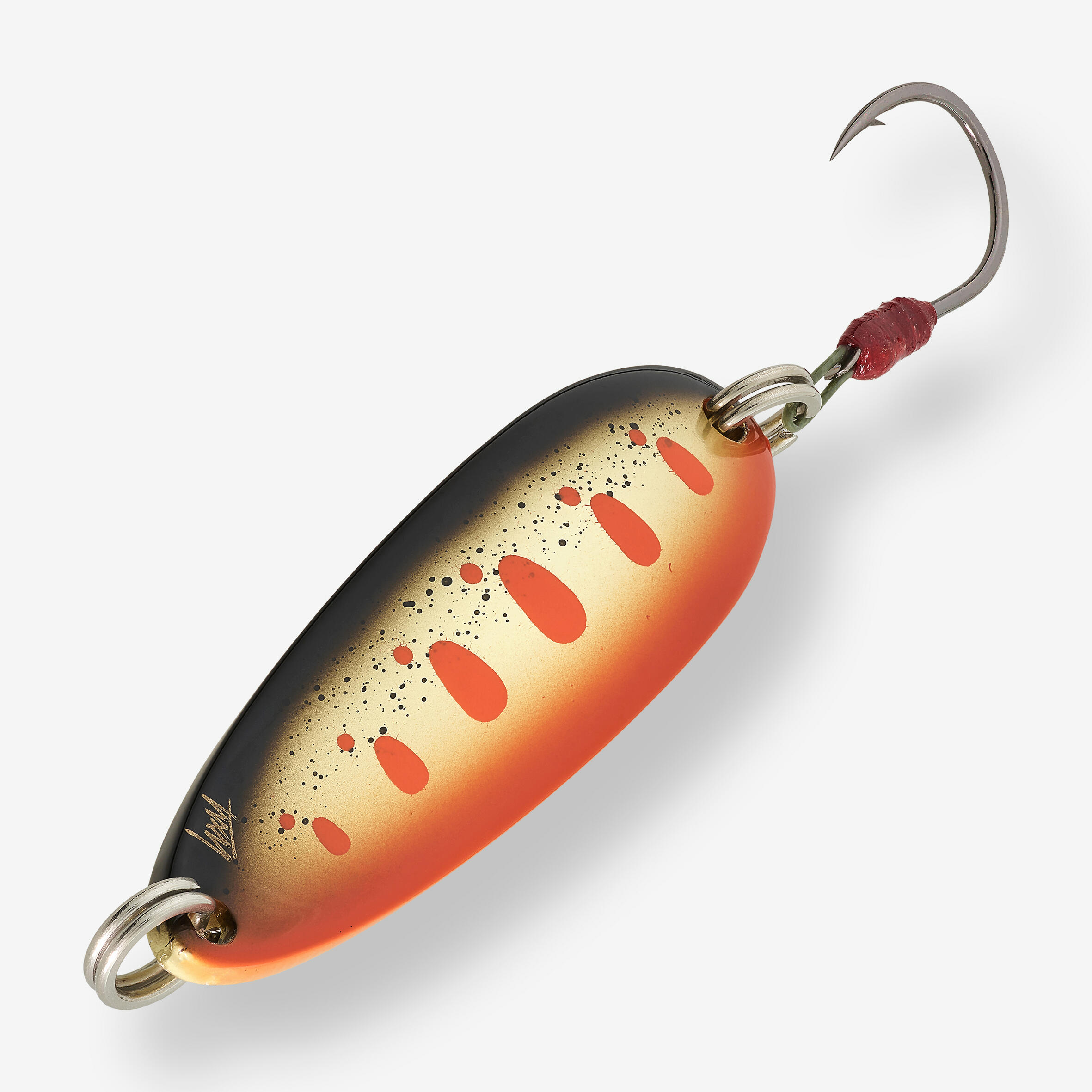 MICRO UNDULATING TROUT SPOON KEA MCO 5.3 CM 15 G YAMAME ORANGE | Decathlon