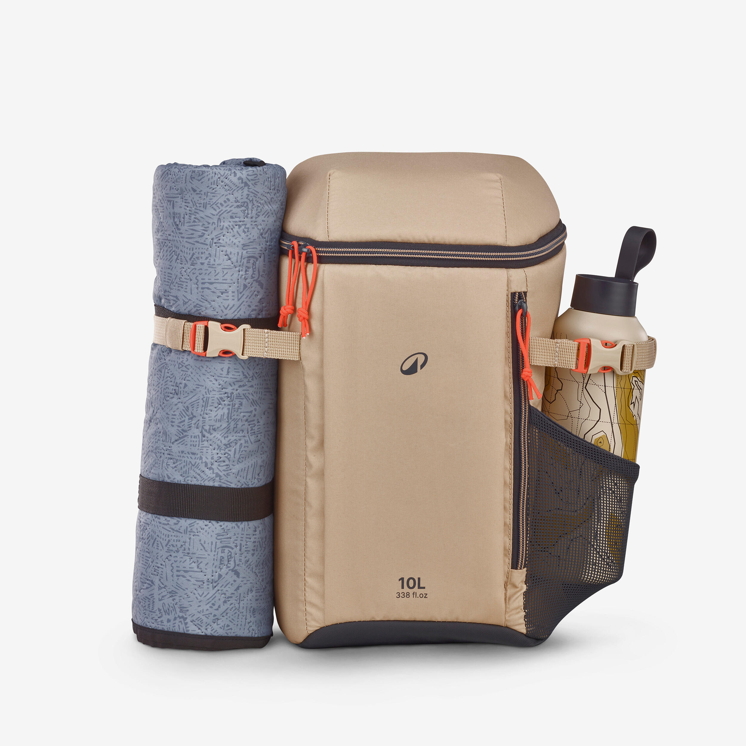 Ice 10 L compact and isothermal backpack 100 - Decathlon