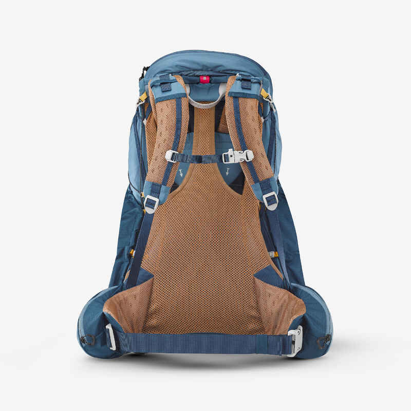 Morral de 50 + 10 litros de trekking para Hombre Forclaz MT900 azul - Decathlon