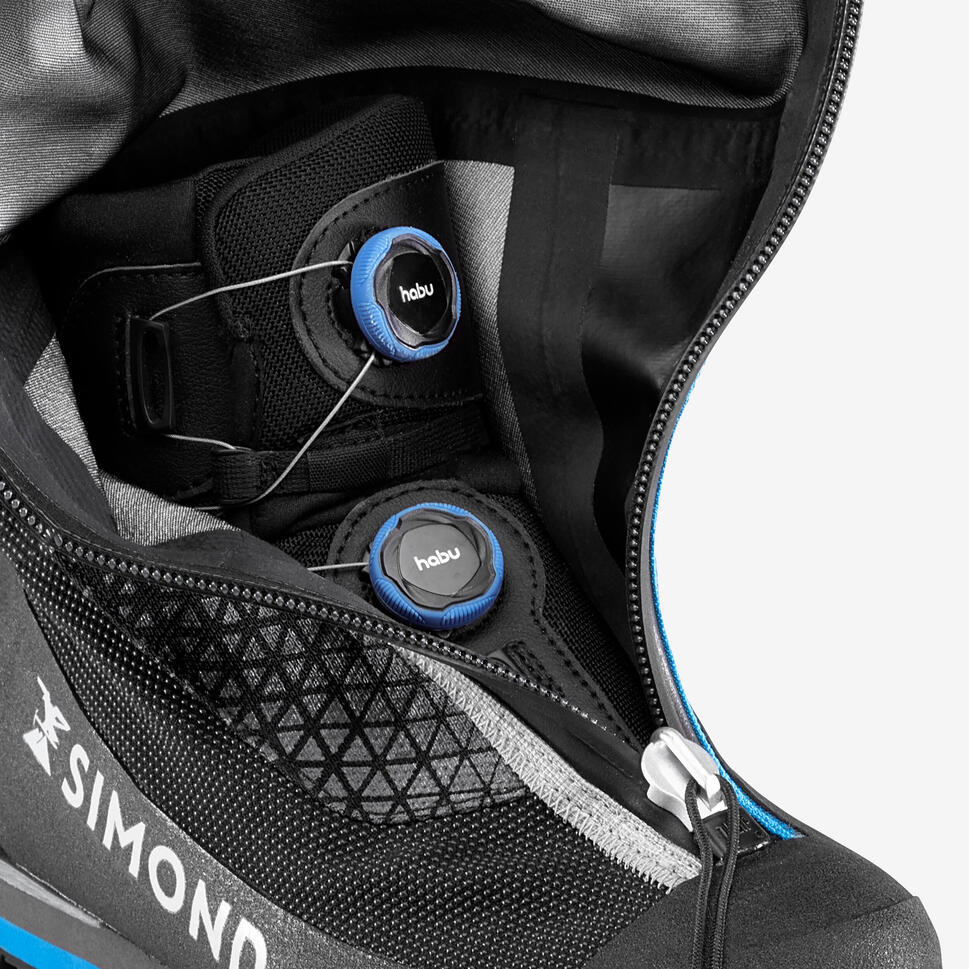 Chaussure d'alpinisme 4 saisons Simond - ICE evo bleu/noir SIMOND ...