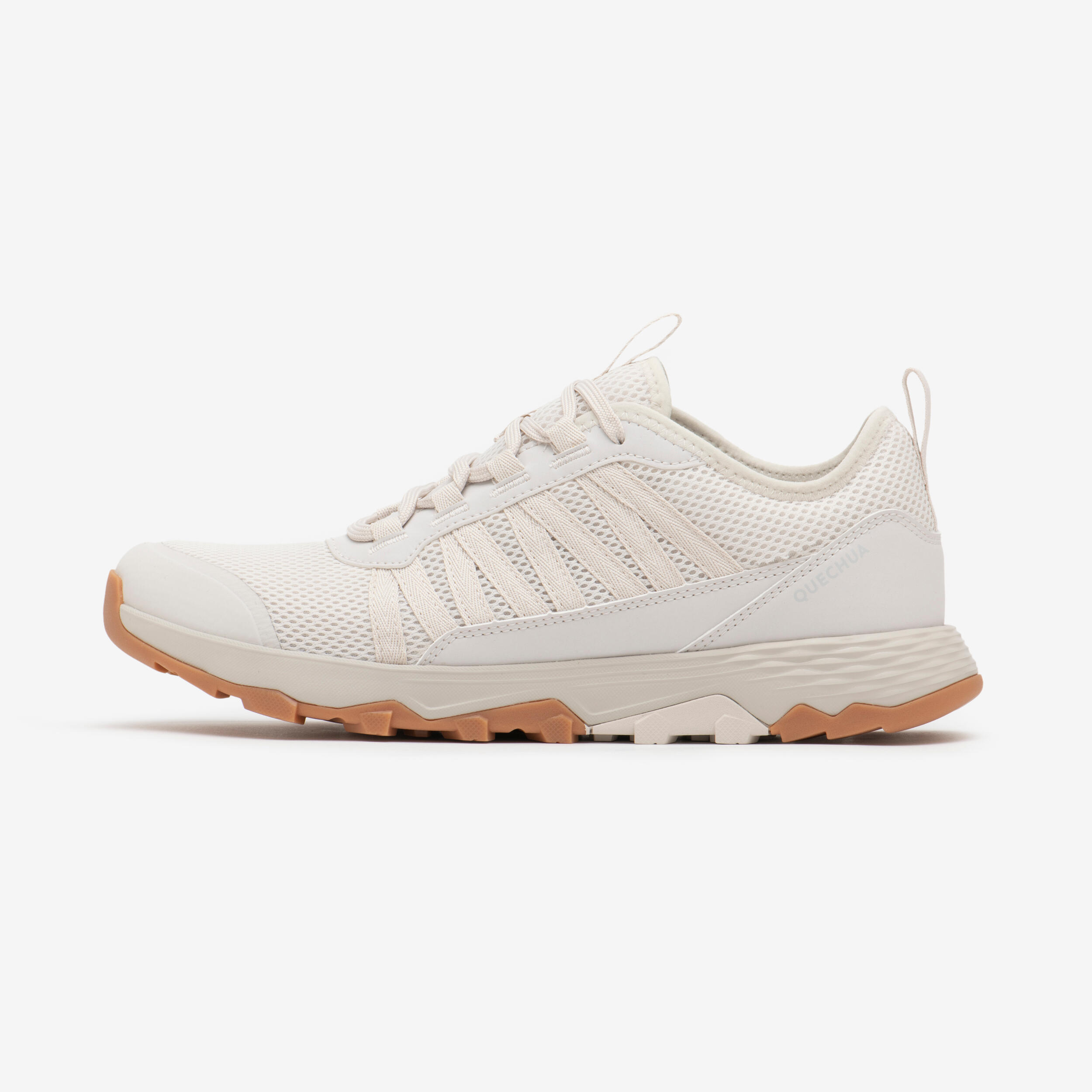 Vyriški orui laidūs trumpi žygio batai „NH500 Fresh“, balti - „Decathlon“