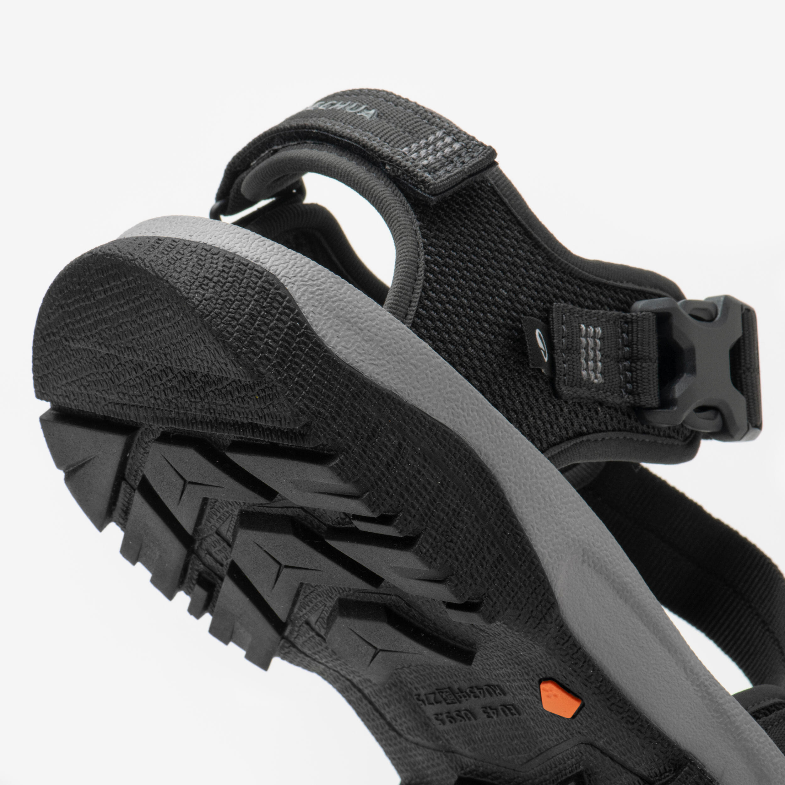 Men’s Hiking Sandals - NH 500 - Carbon grey, Grey - Quechua - Decathlon