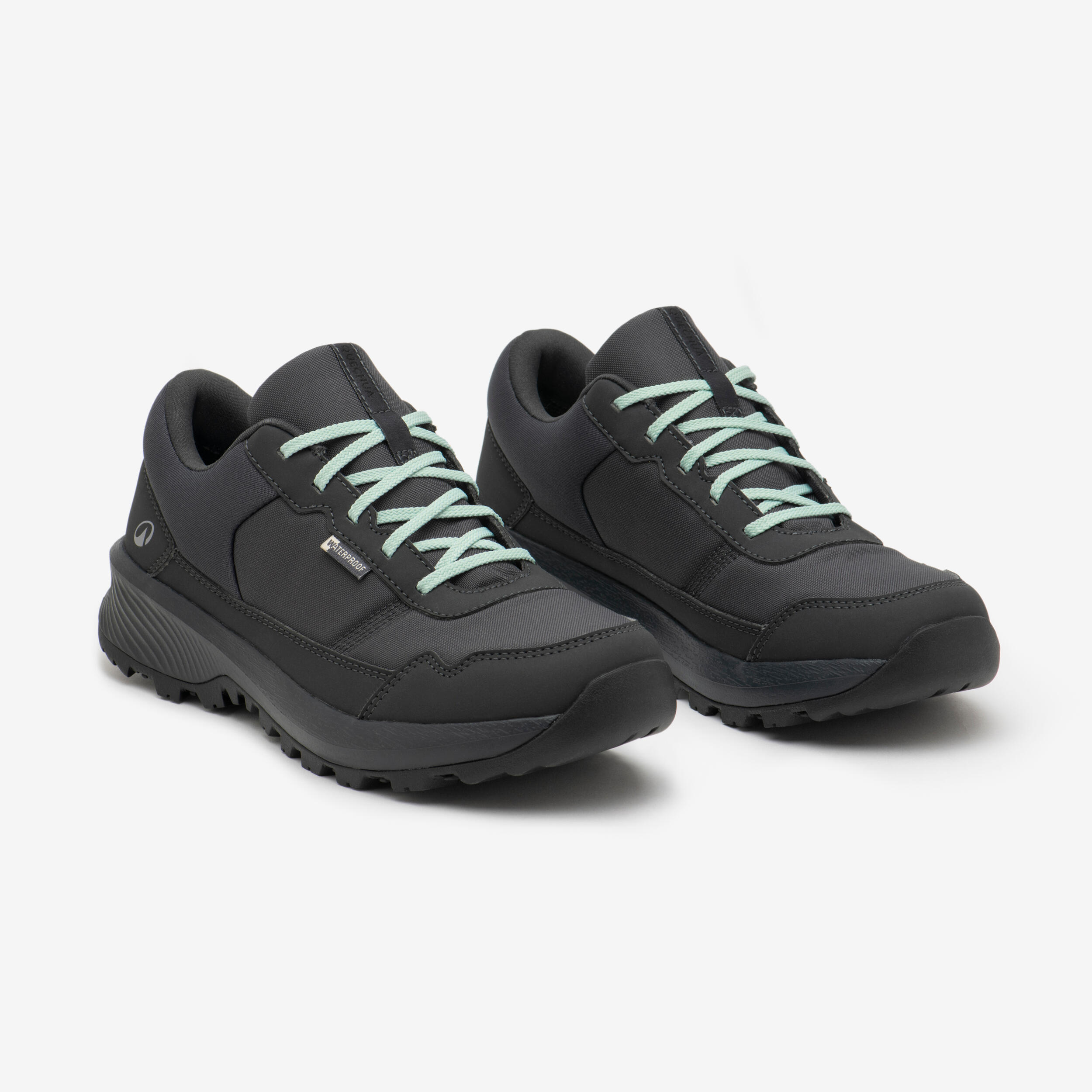 Sieviešu ūdensnecaurlaidīgi pārgājienu apavi “NH100”, pelēki - Decathlon