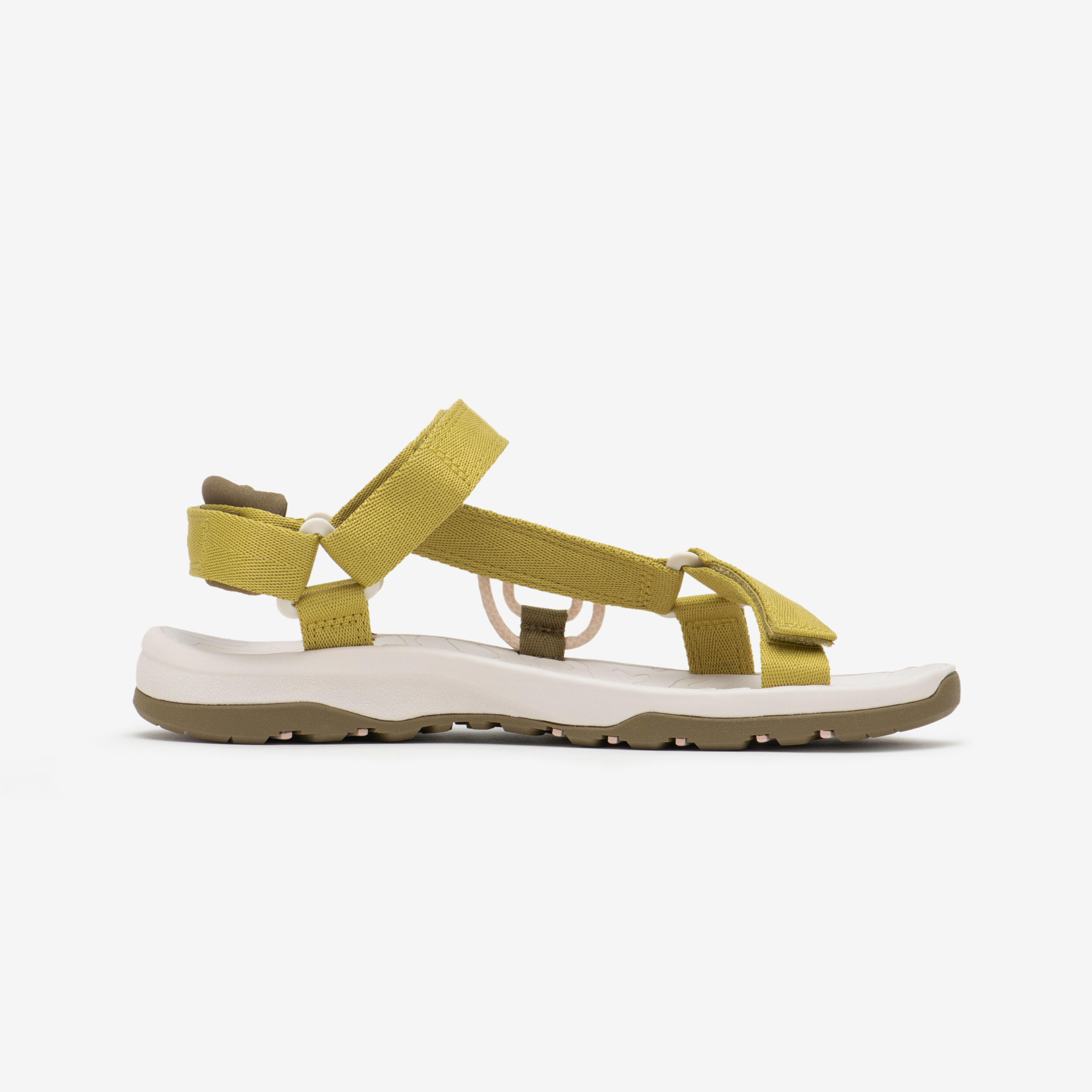 Women’s Hiking Sandals, NH500 Outdoor - Khaki - Decathlon