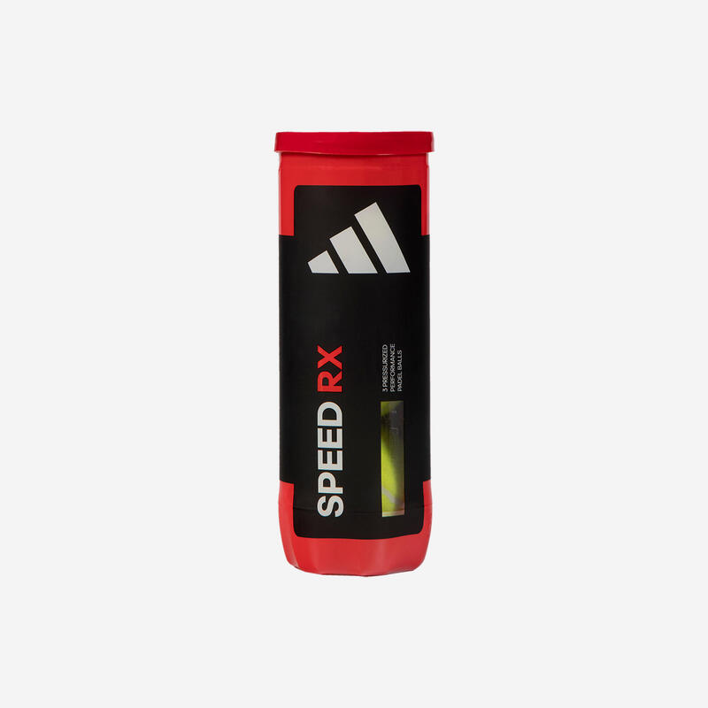 Carton de 24 tubes de 3 balles de padel pressurisées - Adidas Speed RX ...