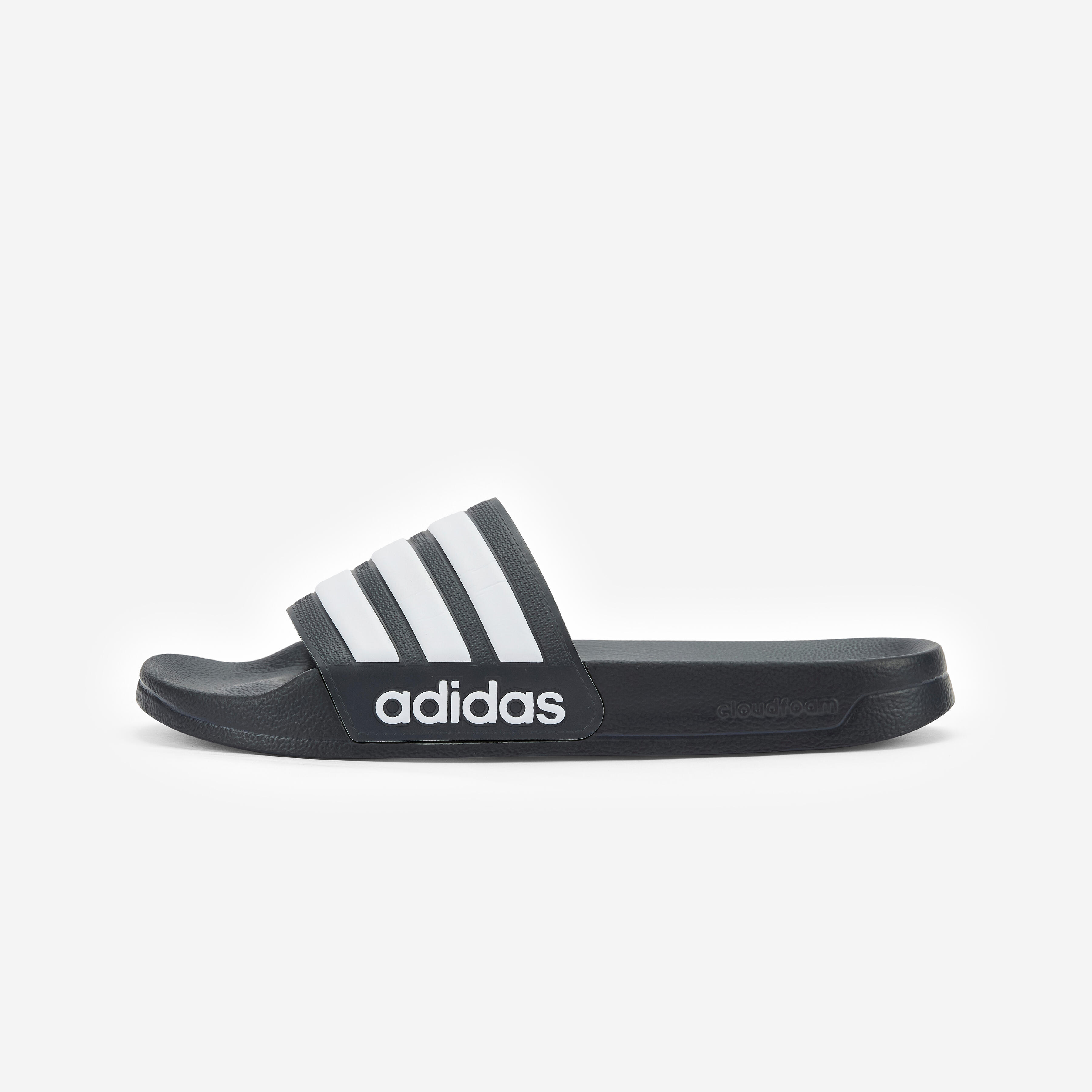 Baseina čības “Adilette Slider”, melnas - Decathlon