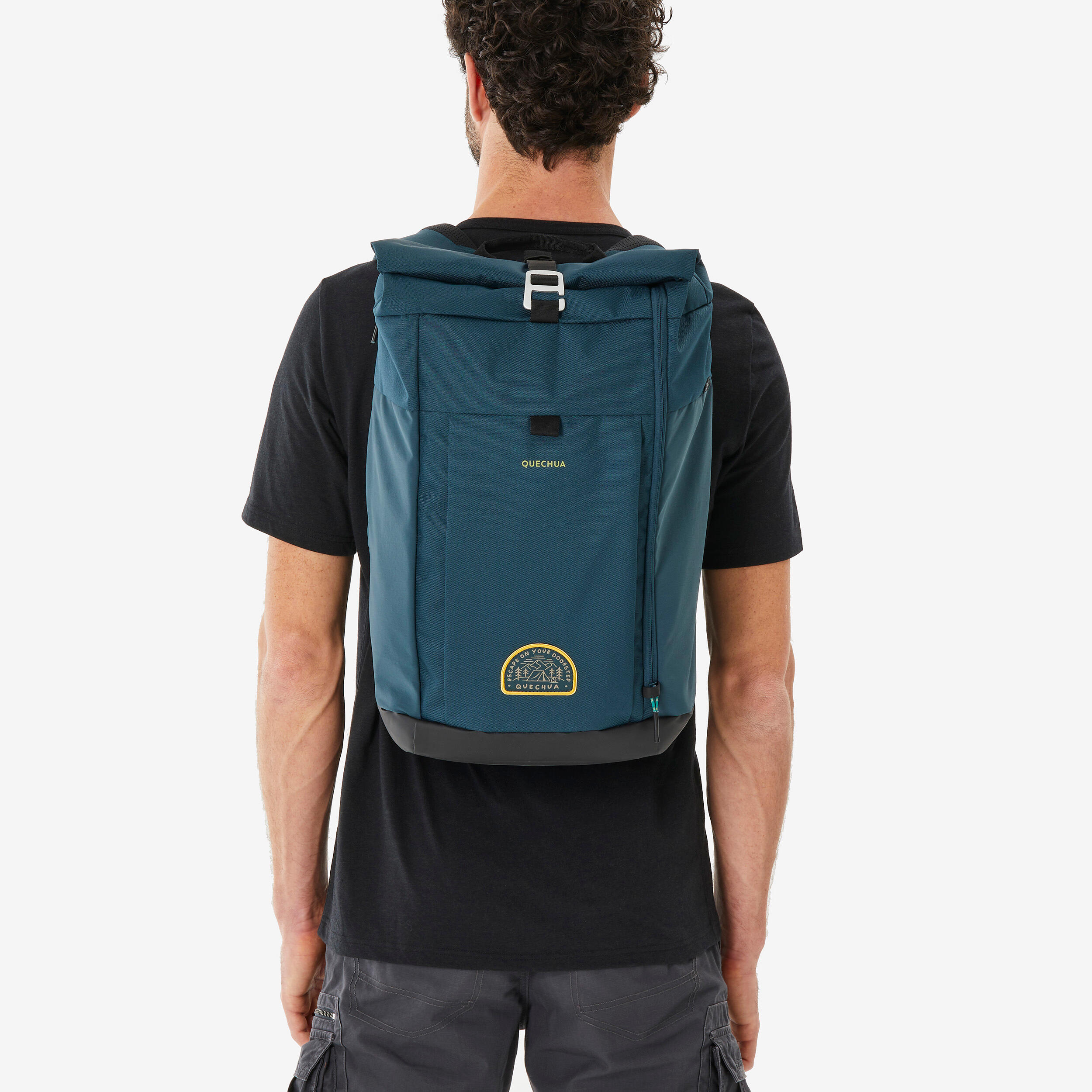 Hiking Backpack 23 L - NH 500 - Abyss green - Quechua - Decathlon