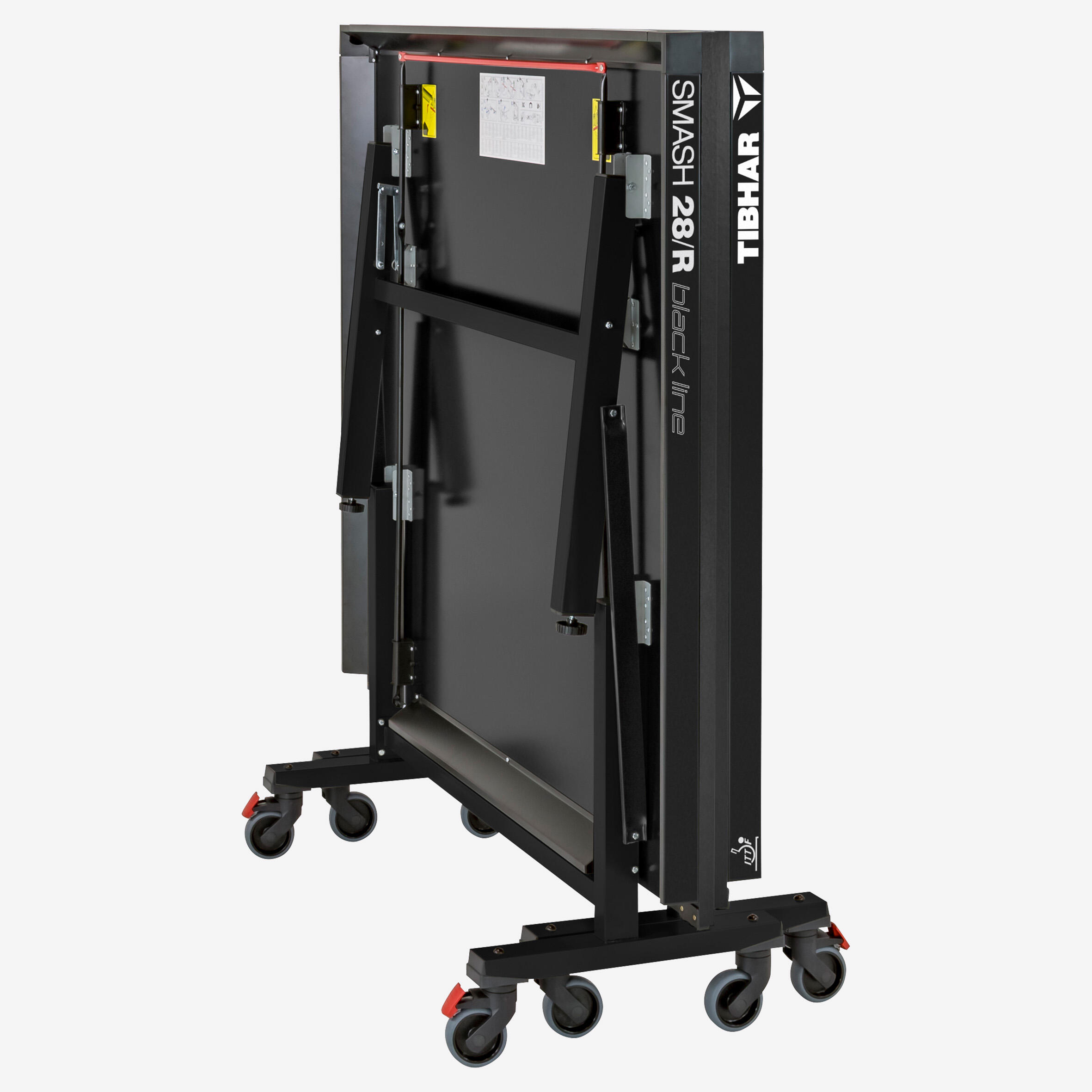 Club Table Tennis Table Smash 28/R Black Line TIBHAR | Decathlon