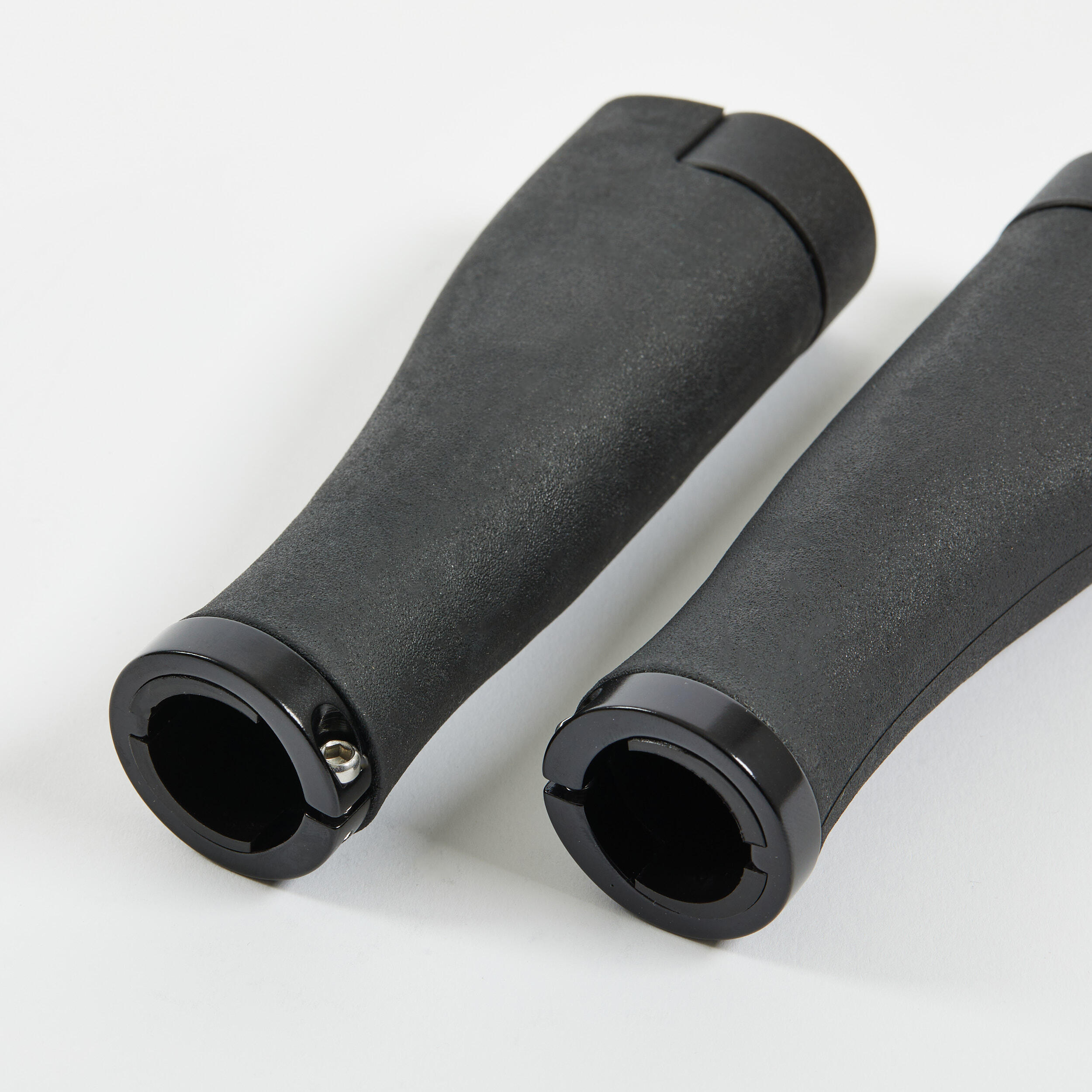 Pilsētas un tūrisma stūres rokturi, melni - Decathlon