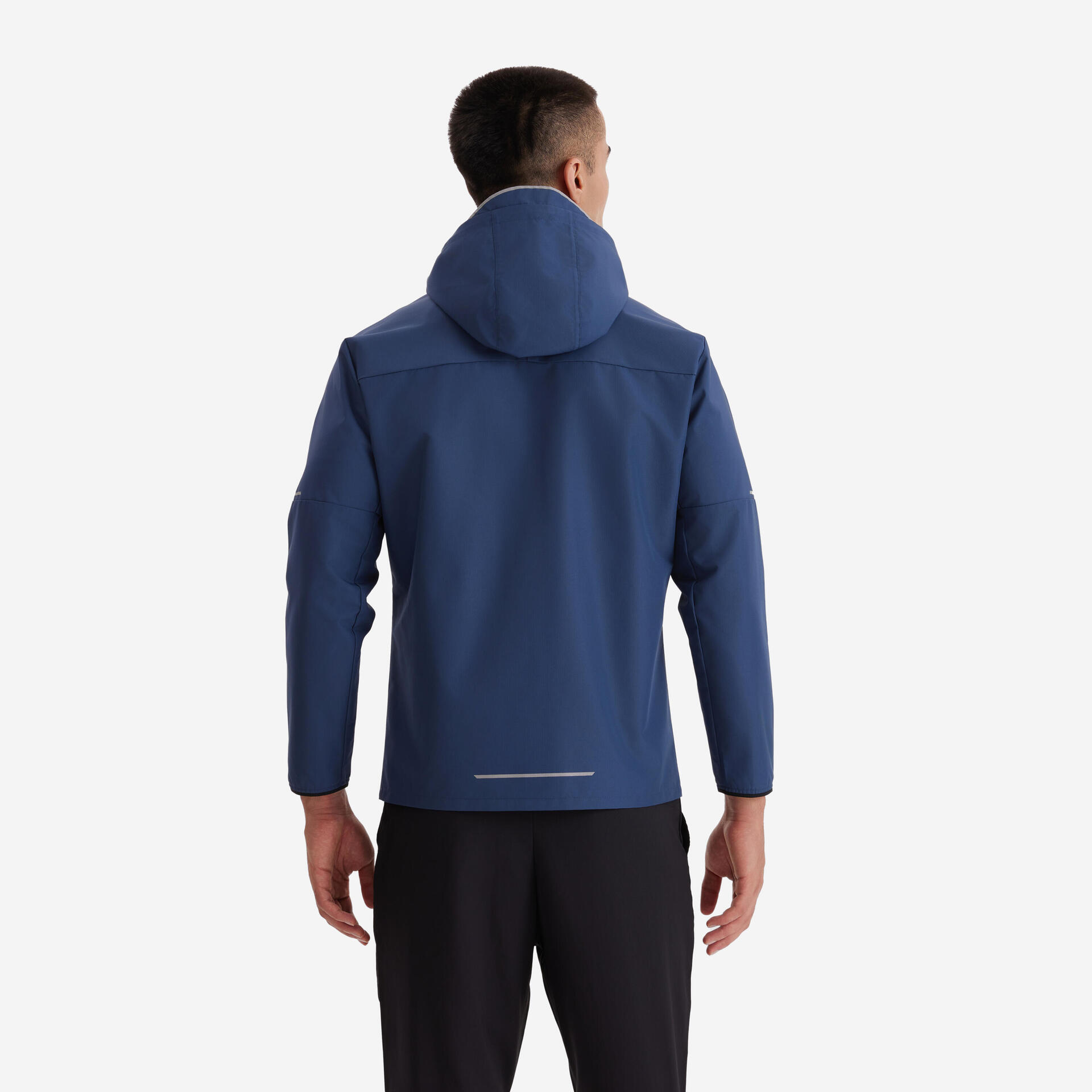 Men's Run 100 Waterproof Jacket - Blue