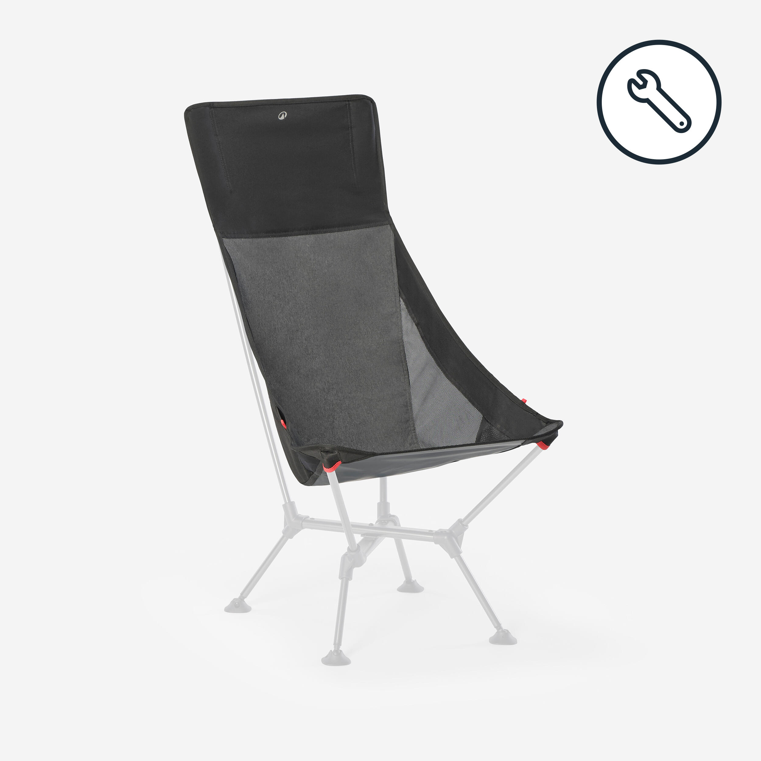 Set Rückenteil/Sitzfläche - Ersatzteil für Campingstuhl niedrig Kompakt ...