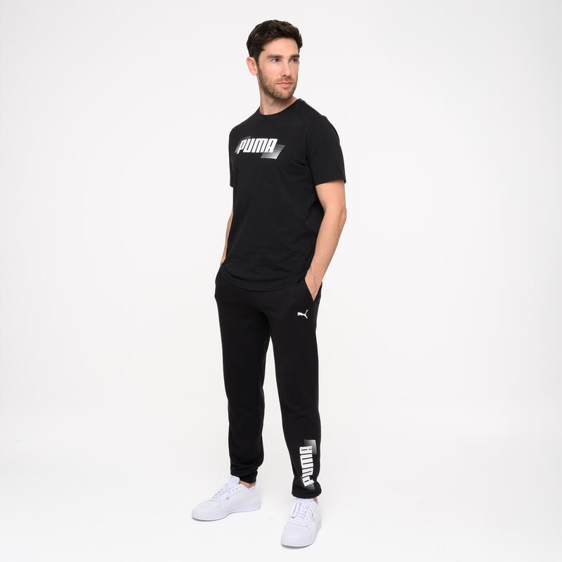 PUMA - Pantalon trening Fitness Puma Negru Bărba i | Decathlon