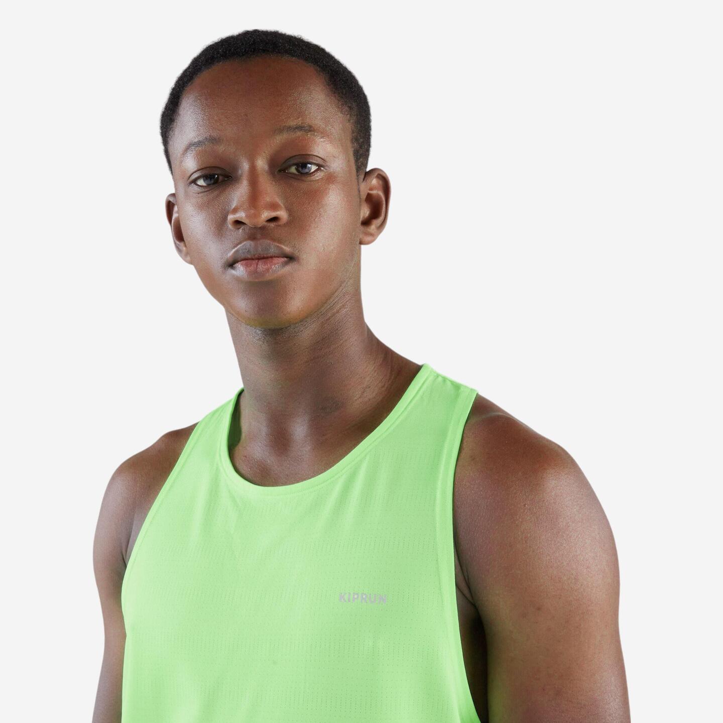 900 LIGHT RUNNING TANK TOP - FLUORESCENT GREEN