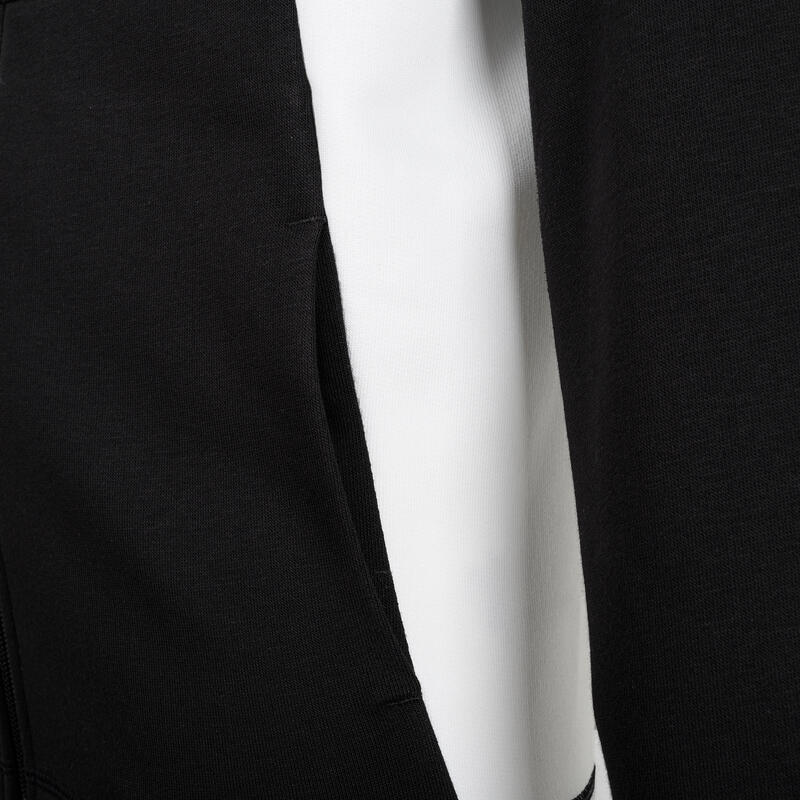 PUMA - Hanorac pentru sport cu fermoar și glugă, Puma Negru-Alb Copii ...