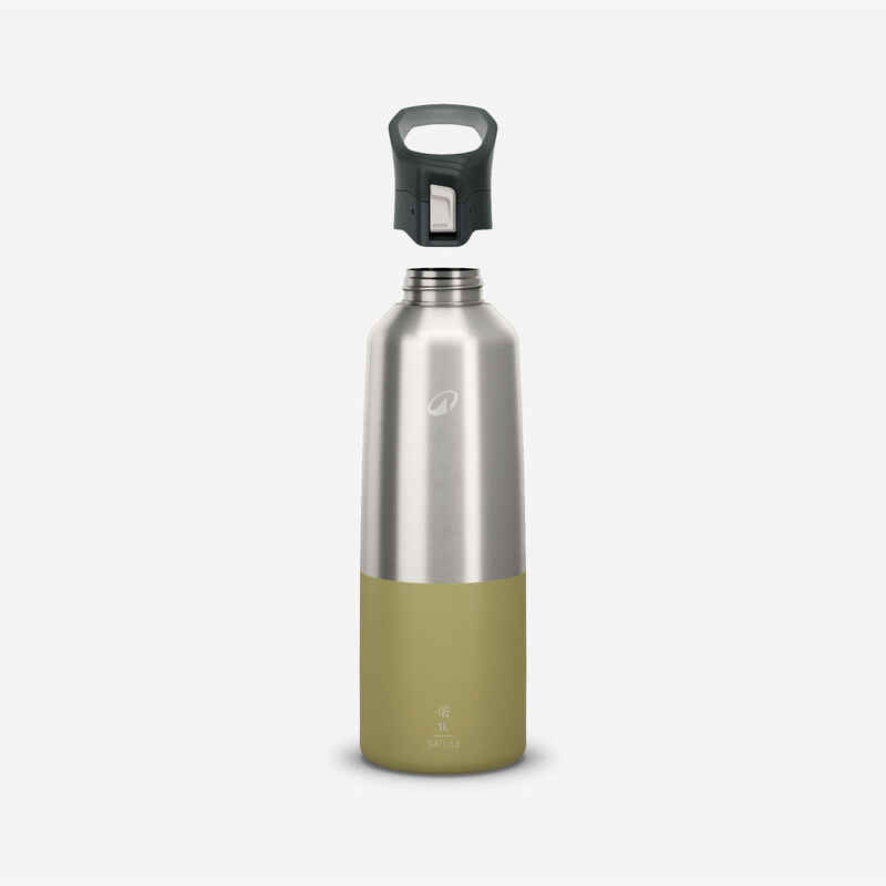 1L insulated stainless steel flask 900 with quick-release cap for ...