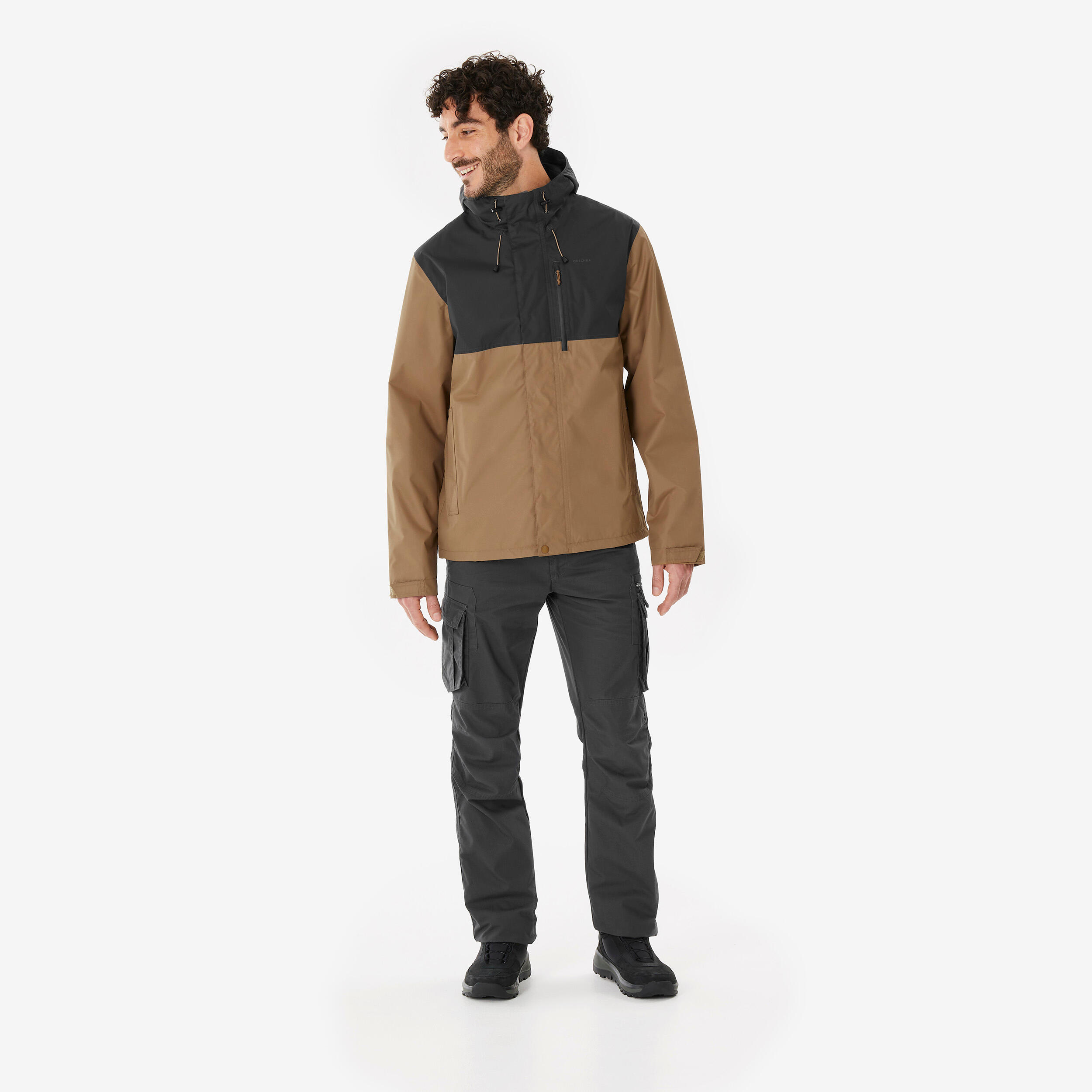 Veste imperméable de randonnée - nh500 imper - homme - Décathlon