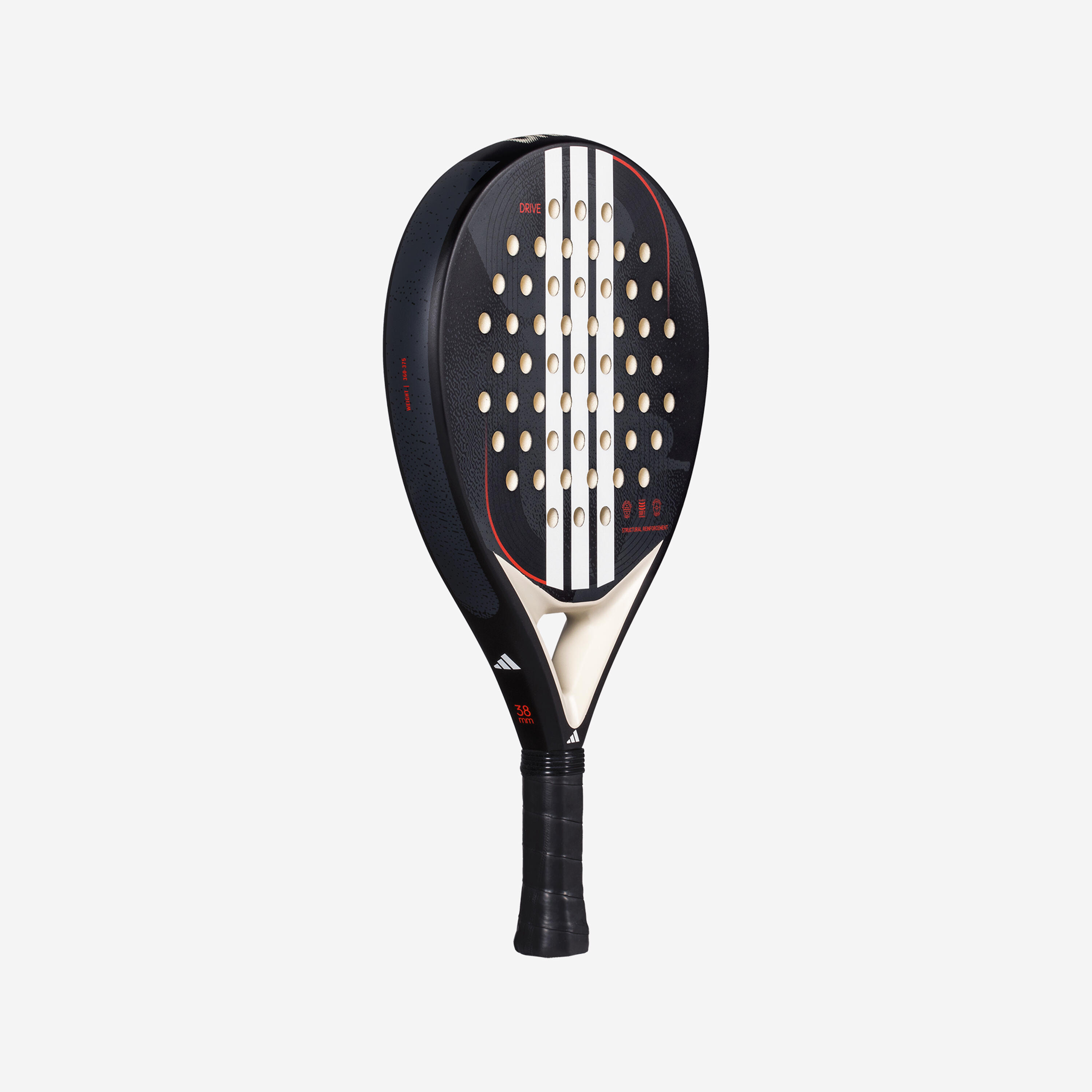 Adult Padel Racket Drive 3.4 - Black | Decathlon