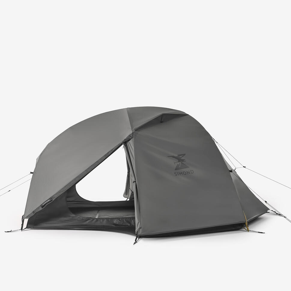 3-seater trekking dome tent MT900, lightweight and freestanding SIMOND ...