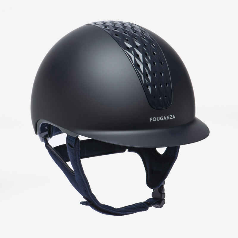 Adult and Kids' Horse Riding Helmet 520 - Cosmic Blue - Decathlon