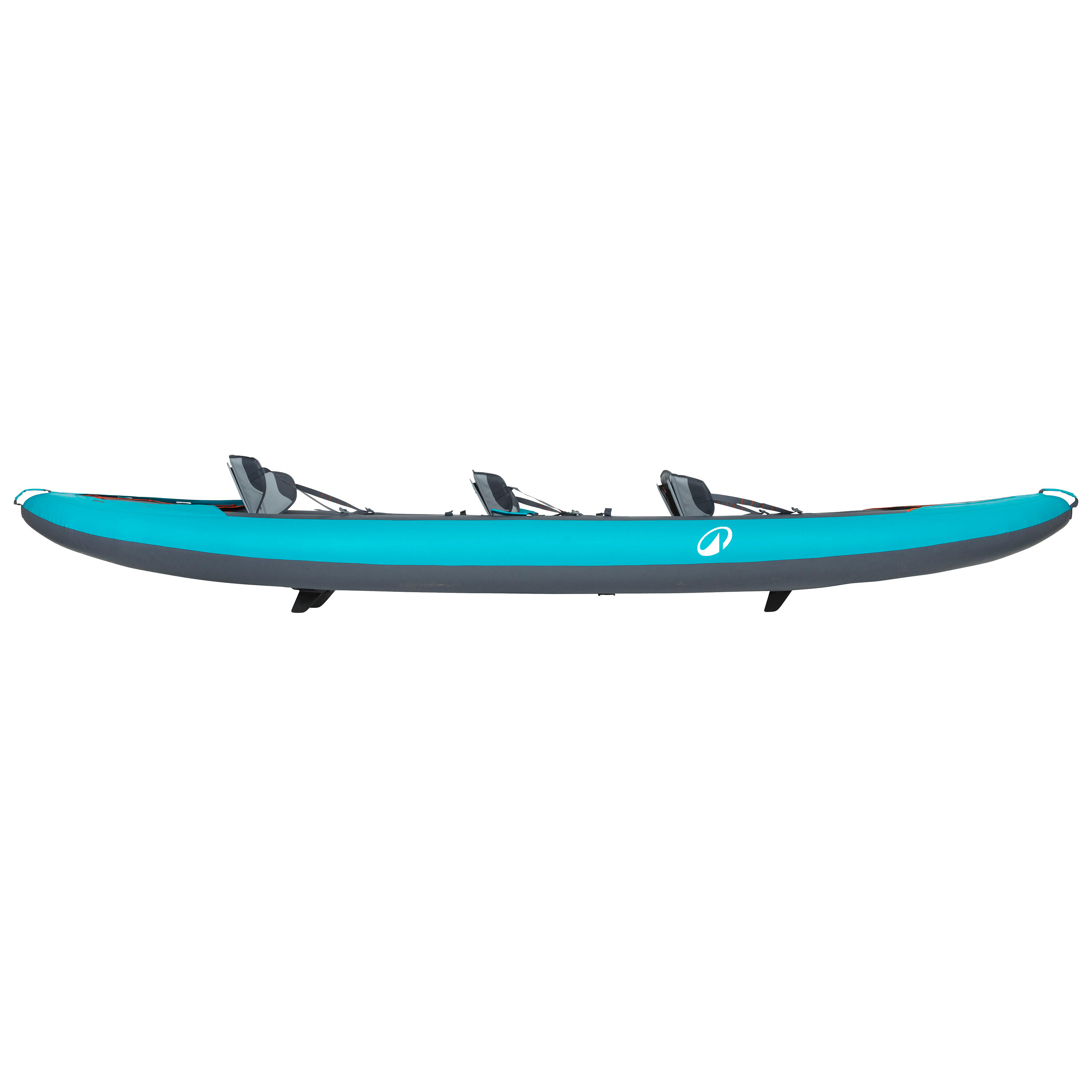 Inflatable canoe kayak 2/3 person - Tribord 100+ Blue | Decathlon