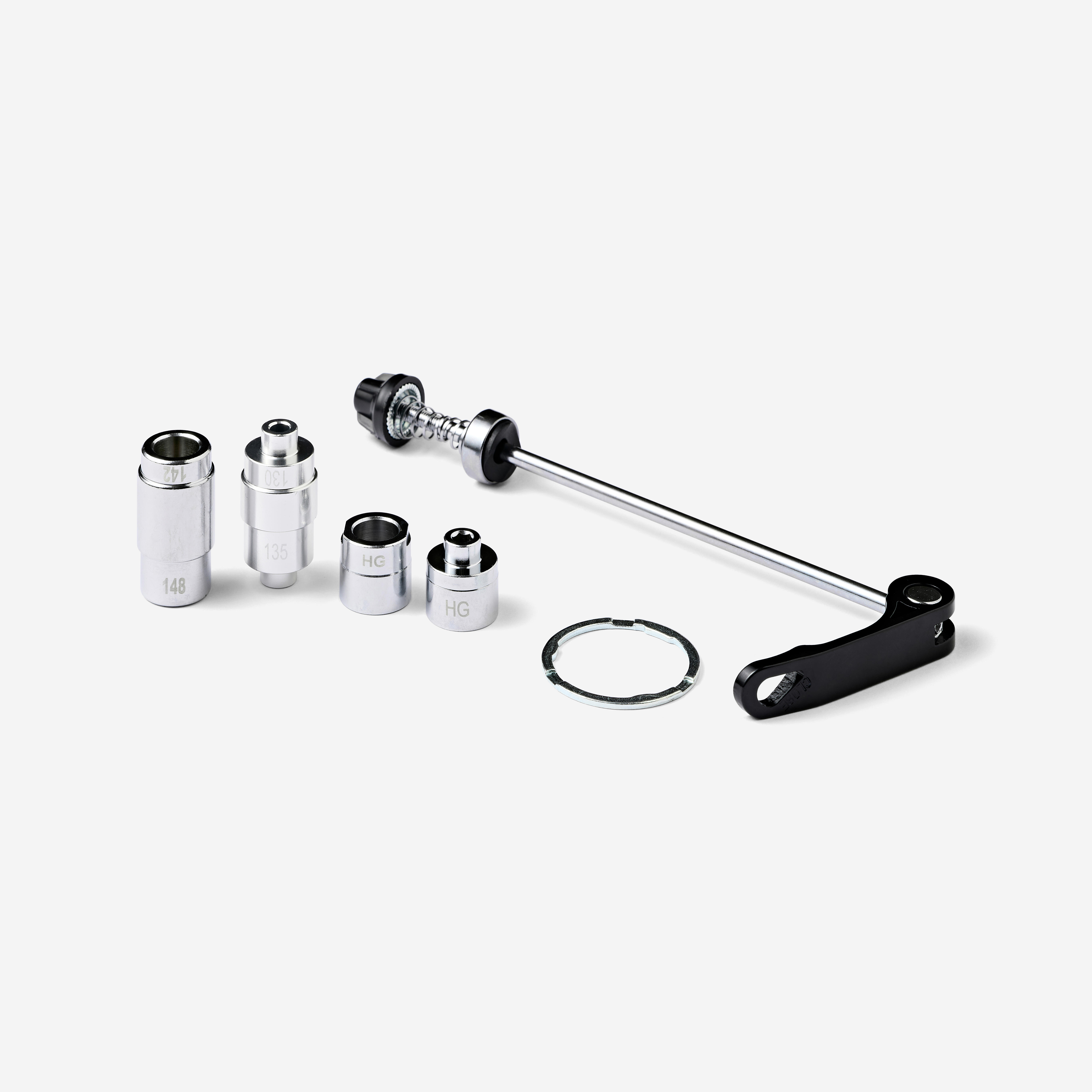 QR/WHEEL AXLE ADAPTERS SET FOR D100/D500(V2)/RCR HOME TRAINER - Decathlon