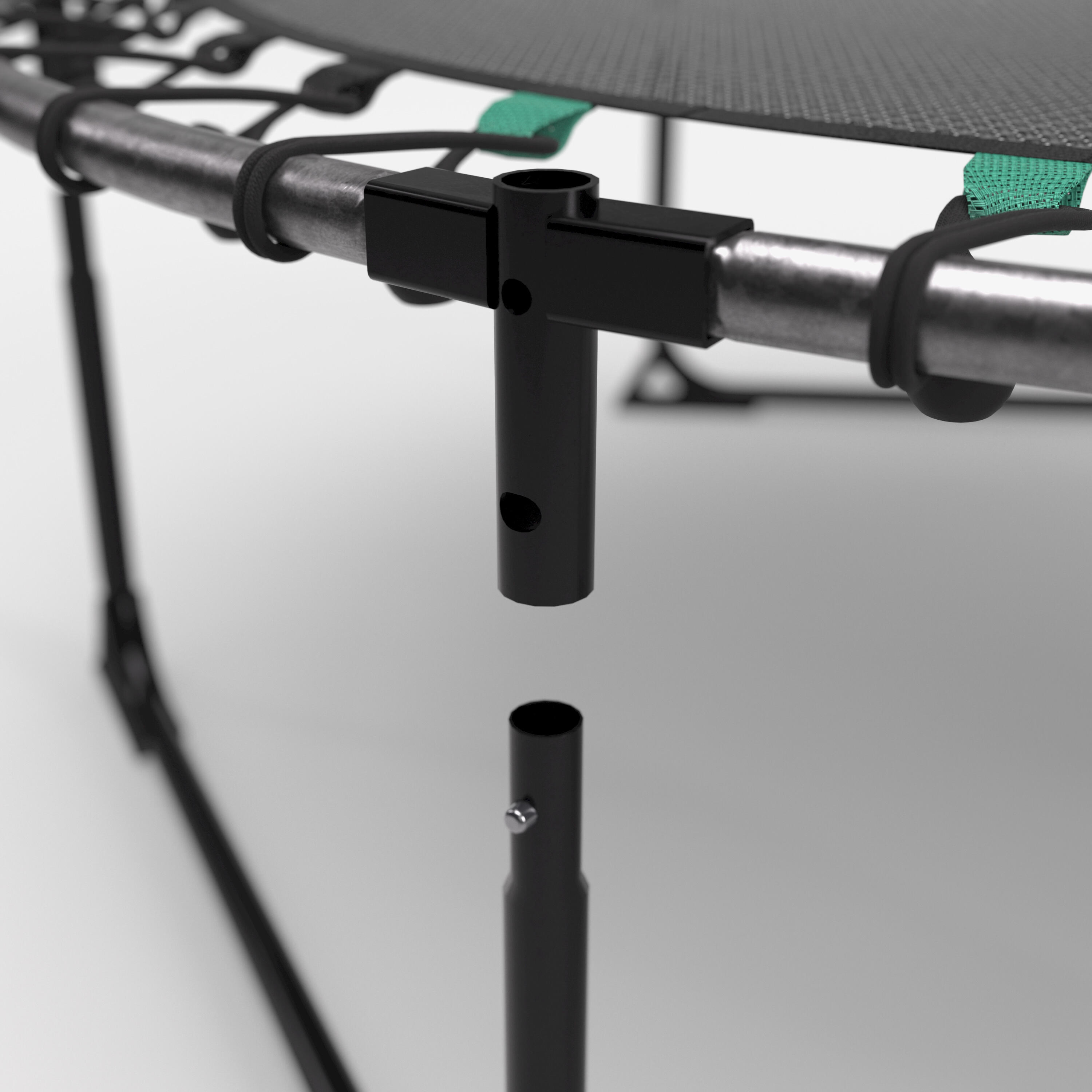 Indoor Trampoline with Protective Net Trampoline 140 | Decathlon