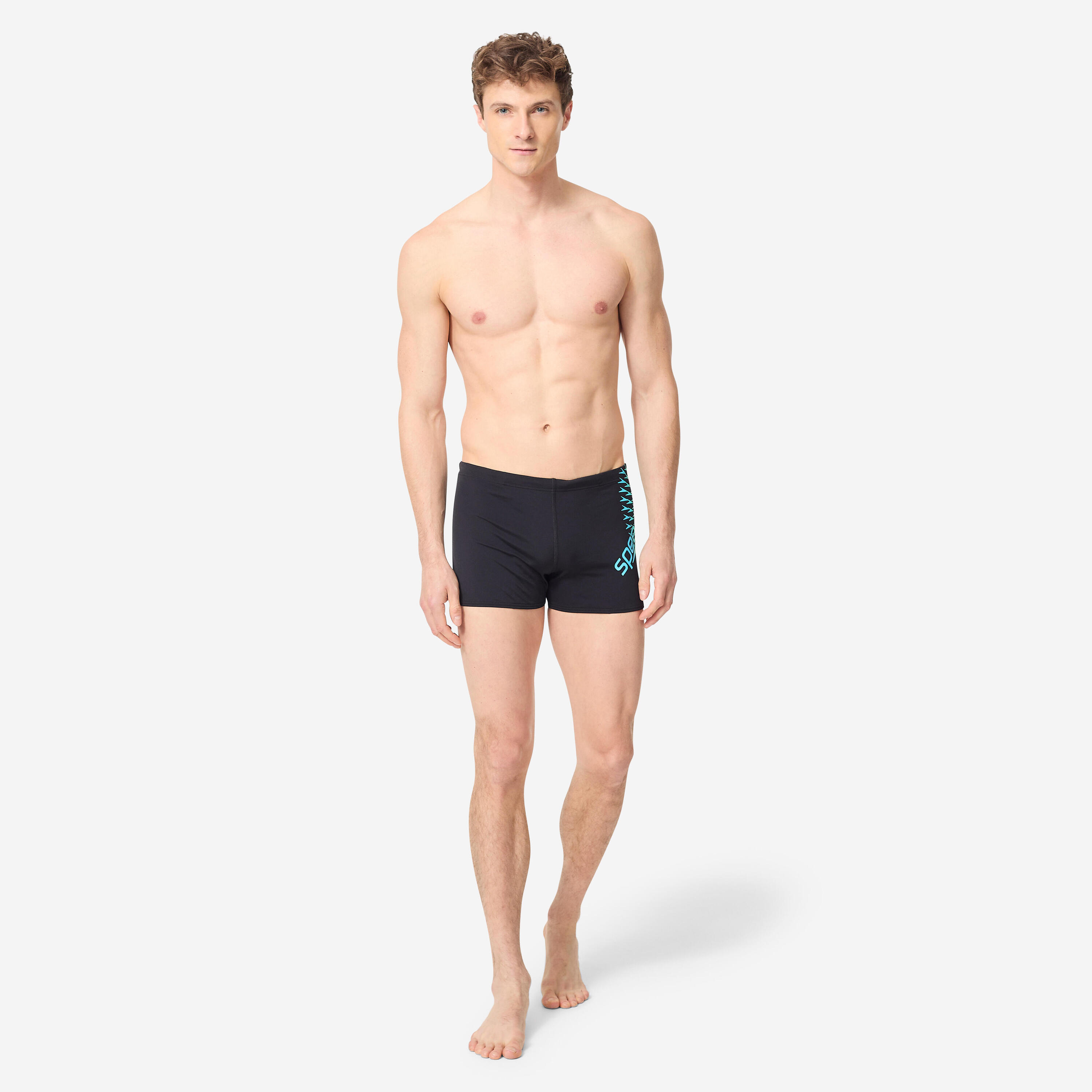 Men’s swimming boxer shorts - Speedo herbal green bts SPEEDO | Decathlon