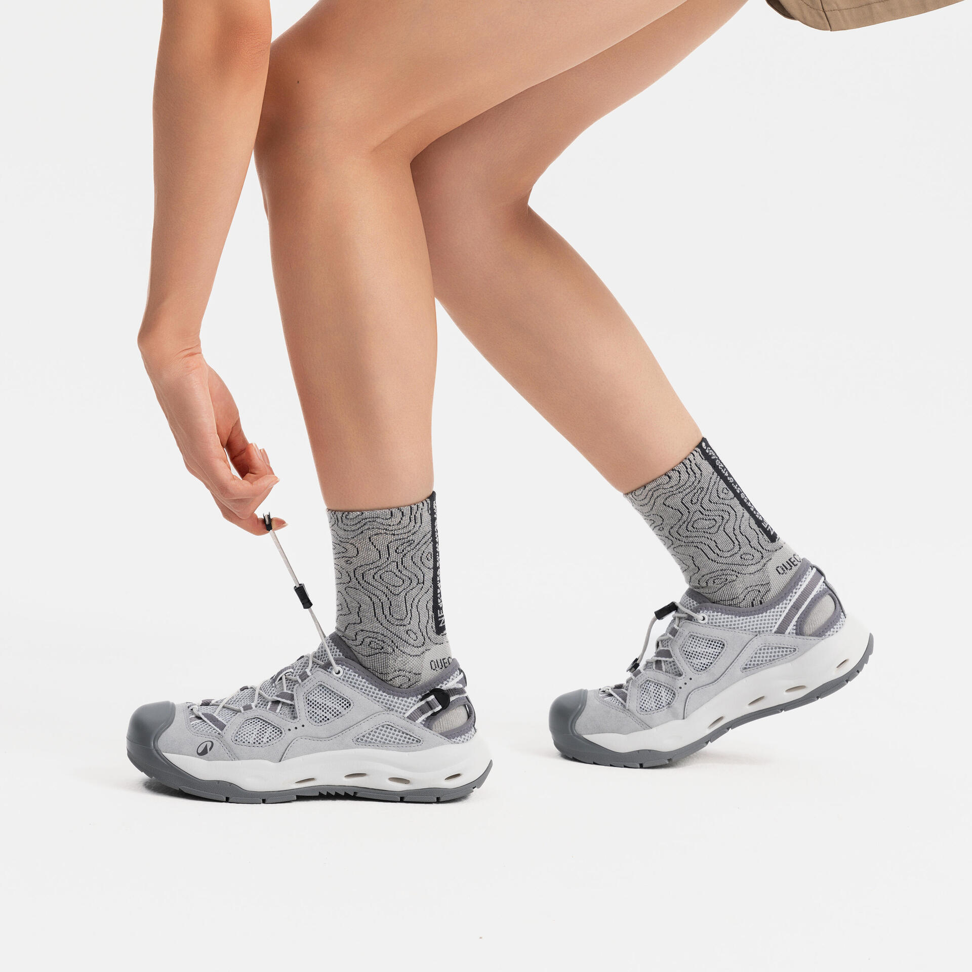 WOMEN’S MH 900 Aqua hiking shoes - Grey