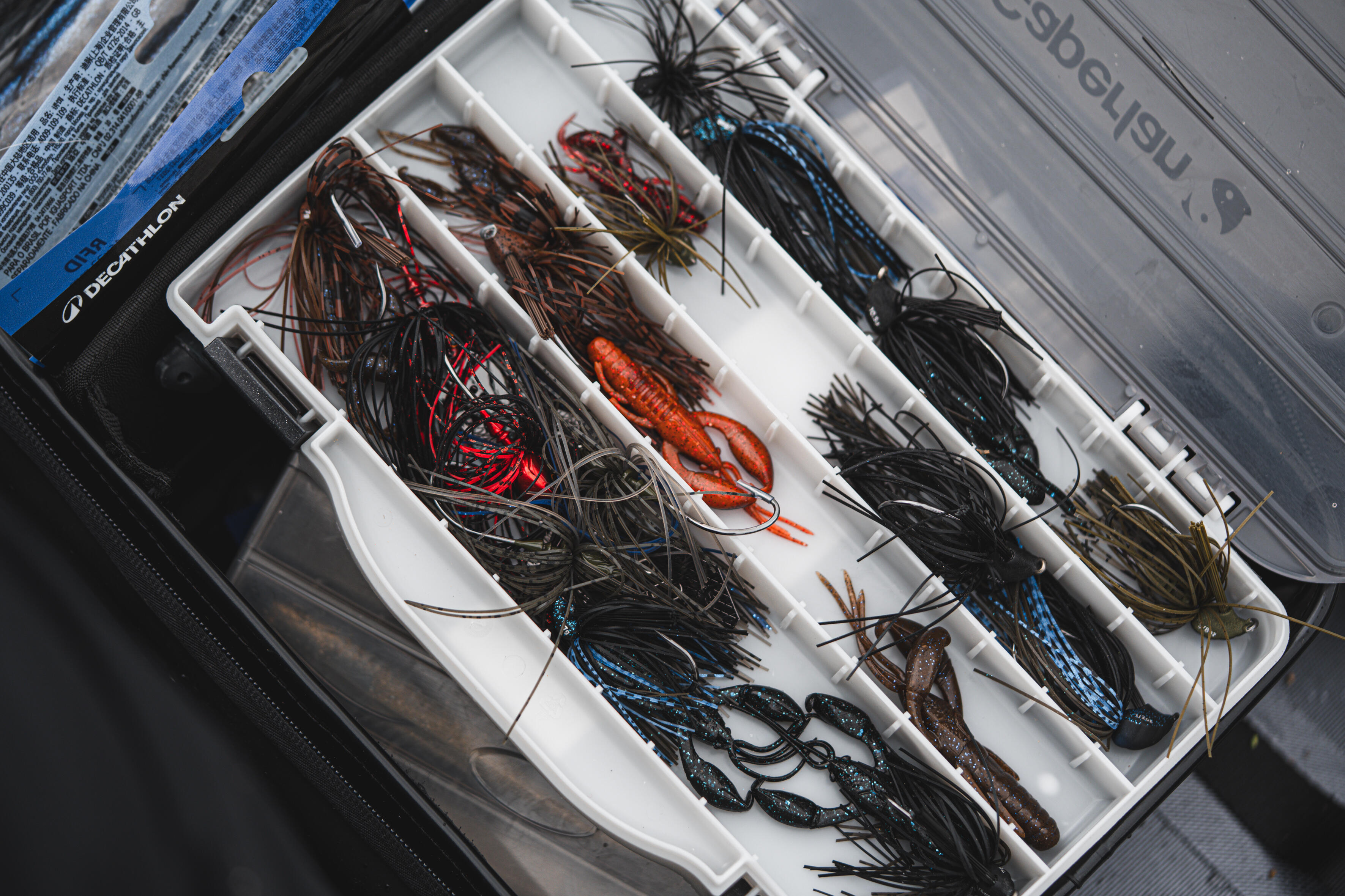 Fishing Lure - Predator Black Blue - Black, Royal blue - Caperlan ...